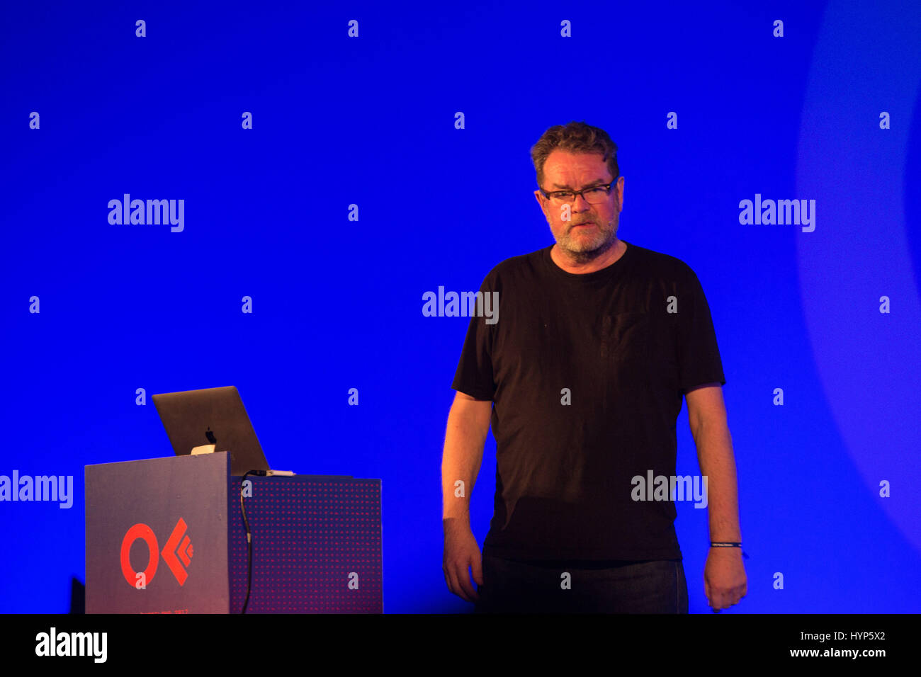 VAUGHAN OLIVER, DESIGN LEGEND, 4AD RECORDS, 2017: Barcelona, Spain. 6th ...