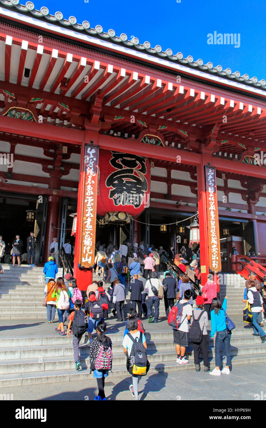 Famous landmark sensoji asakusa temple hi-res stock photography and ...