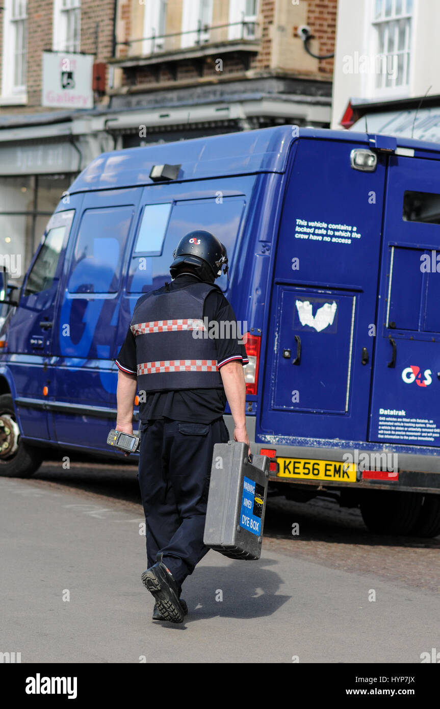 Security van driver hi-res stock photography and images - Alamy