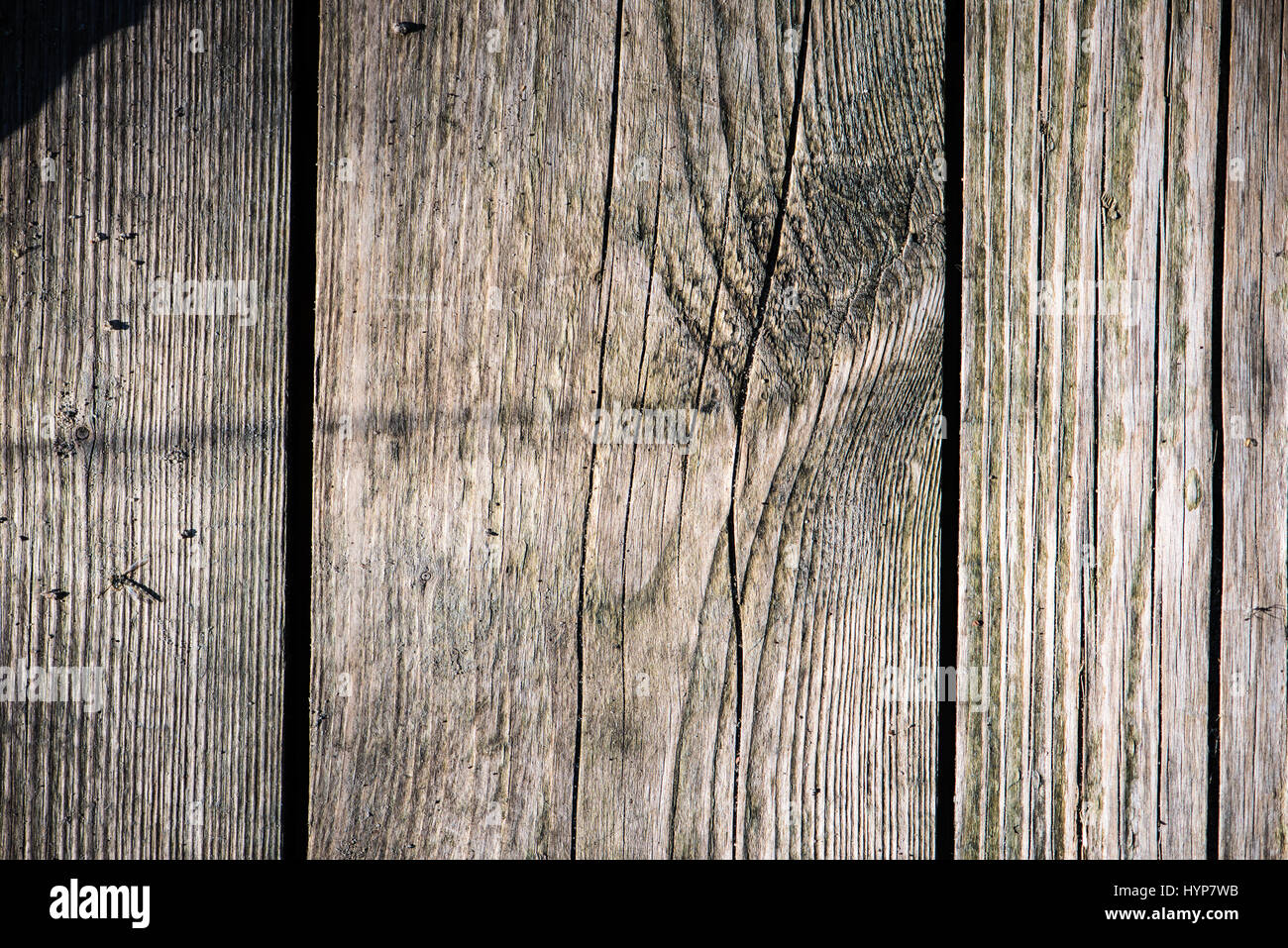 old dry wooden planks with shadows from sun Stock Photo - Alamy