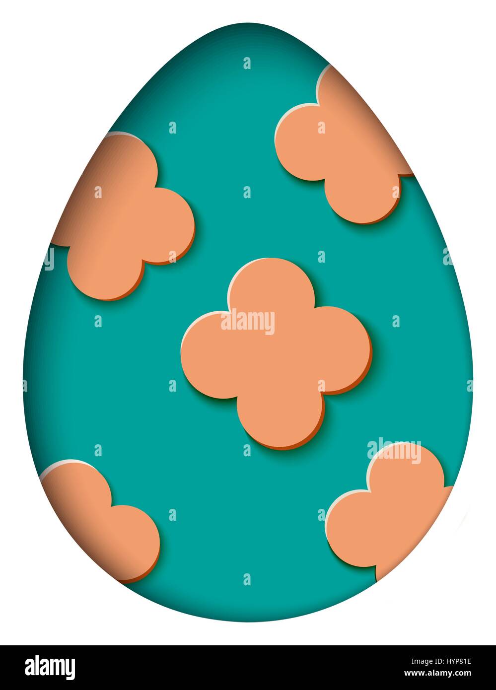 Abstract paper cut style Cut Out Stock Images & Pictures - Alamy