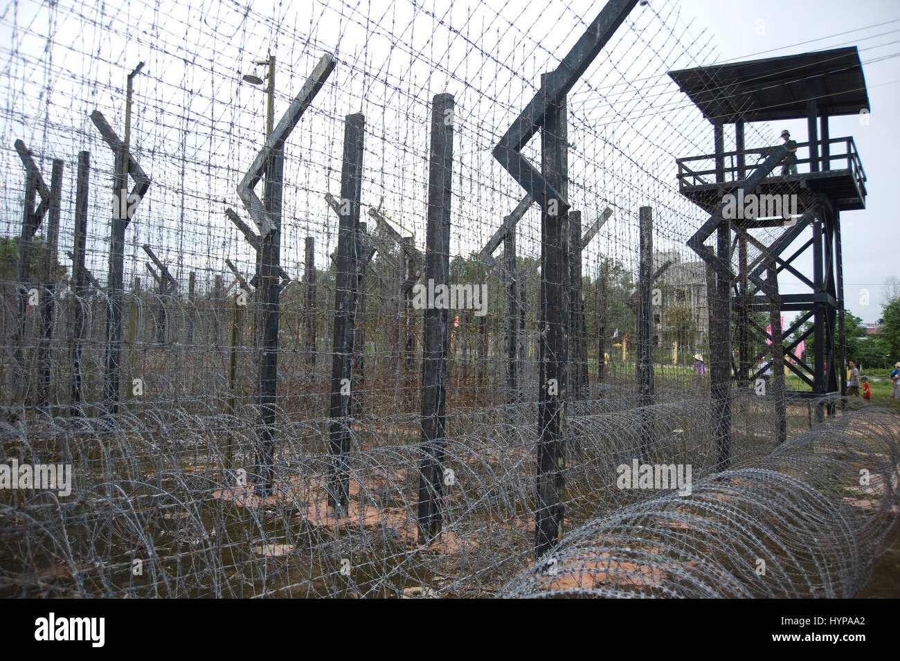 Trai Giam concentration camp memorial in Phu Quoc island, Vietnam Stock ...