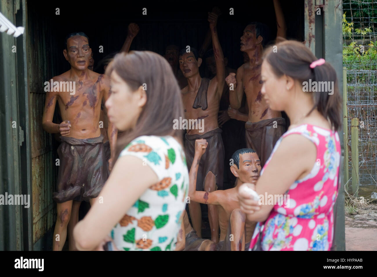Trai Giam concentration camp memorial in Phu Quoc island, Vietnam Stock ...