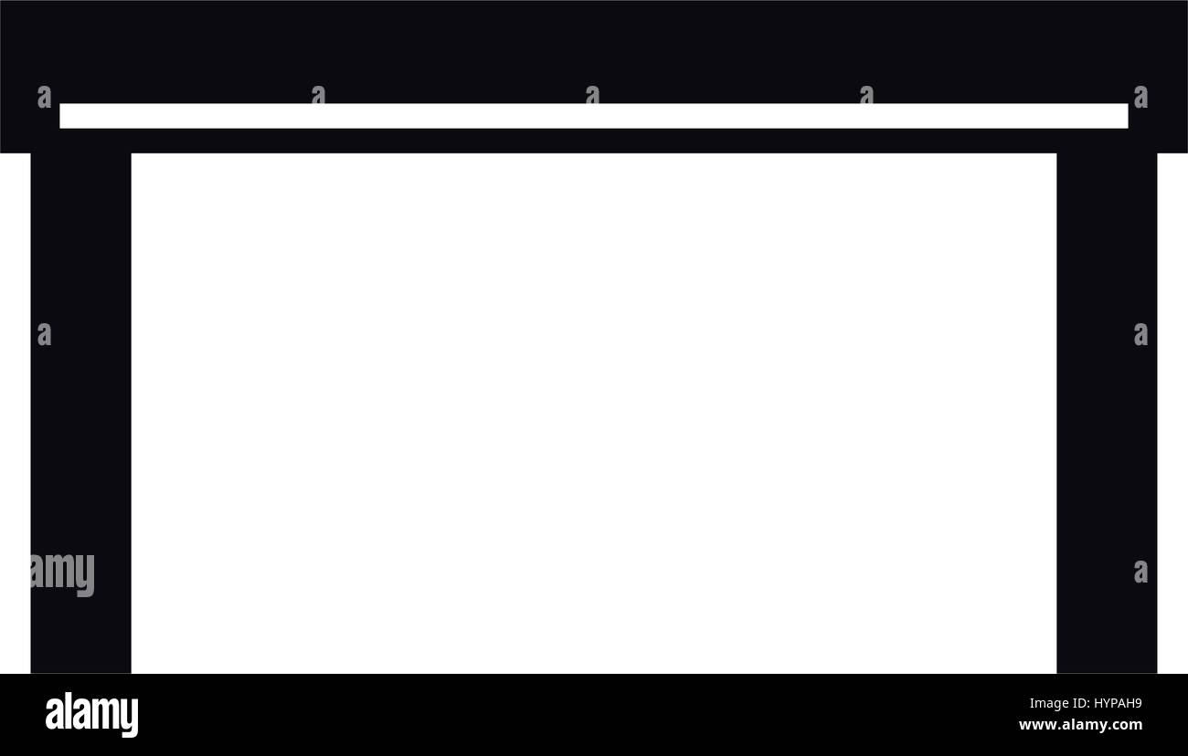 icon table illustrated on a white background in vector Stock Vector ...