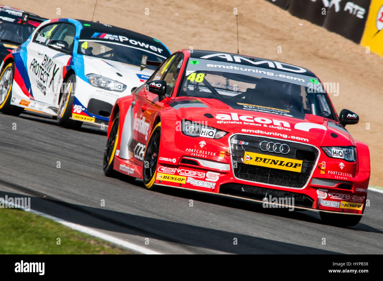 the british touring car championship 2017 at at Brands Hatch Stock ...