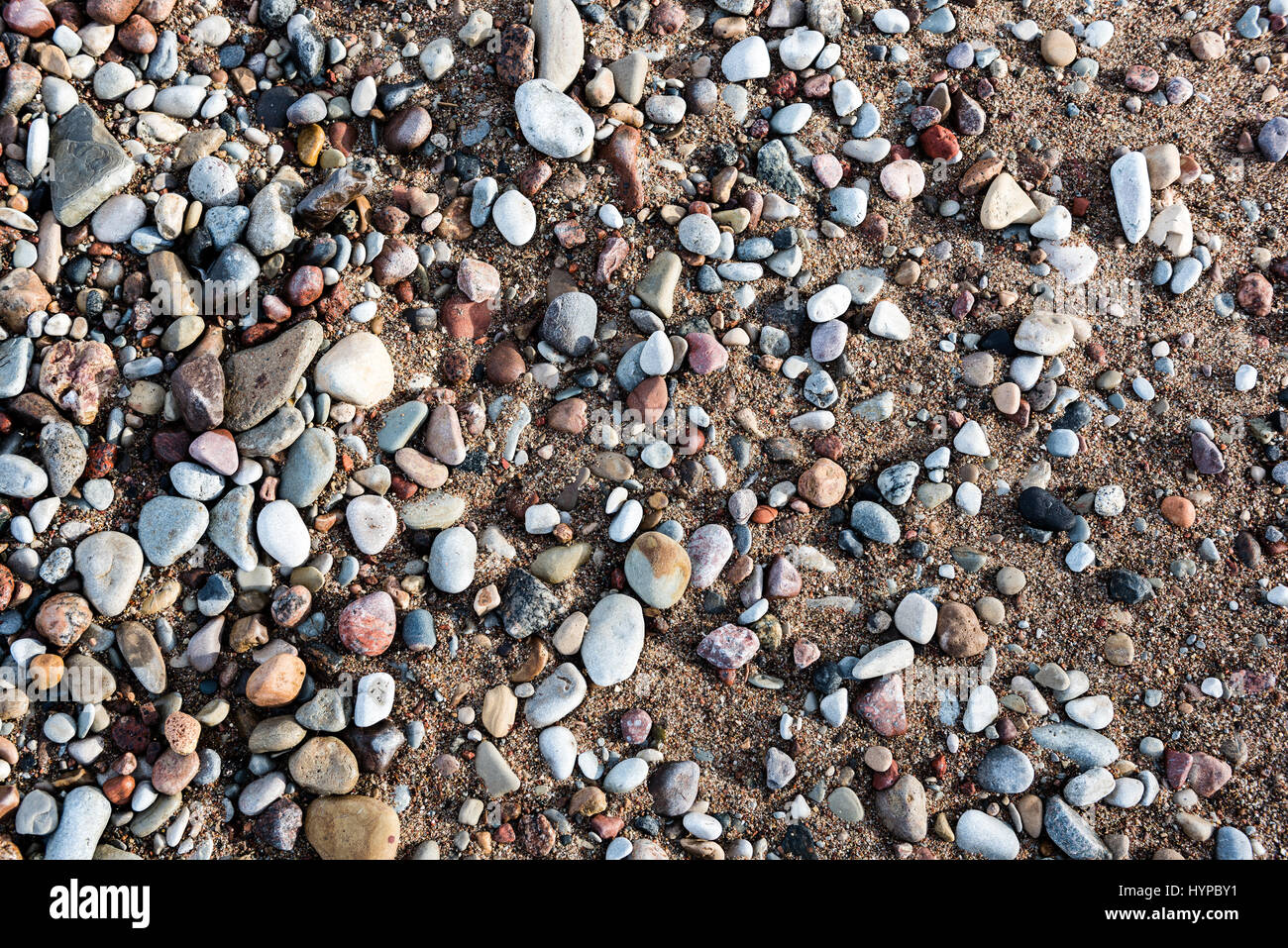 small pebble rock background texture at the beach Stock Photo - Alamy