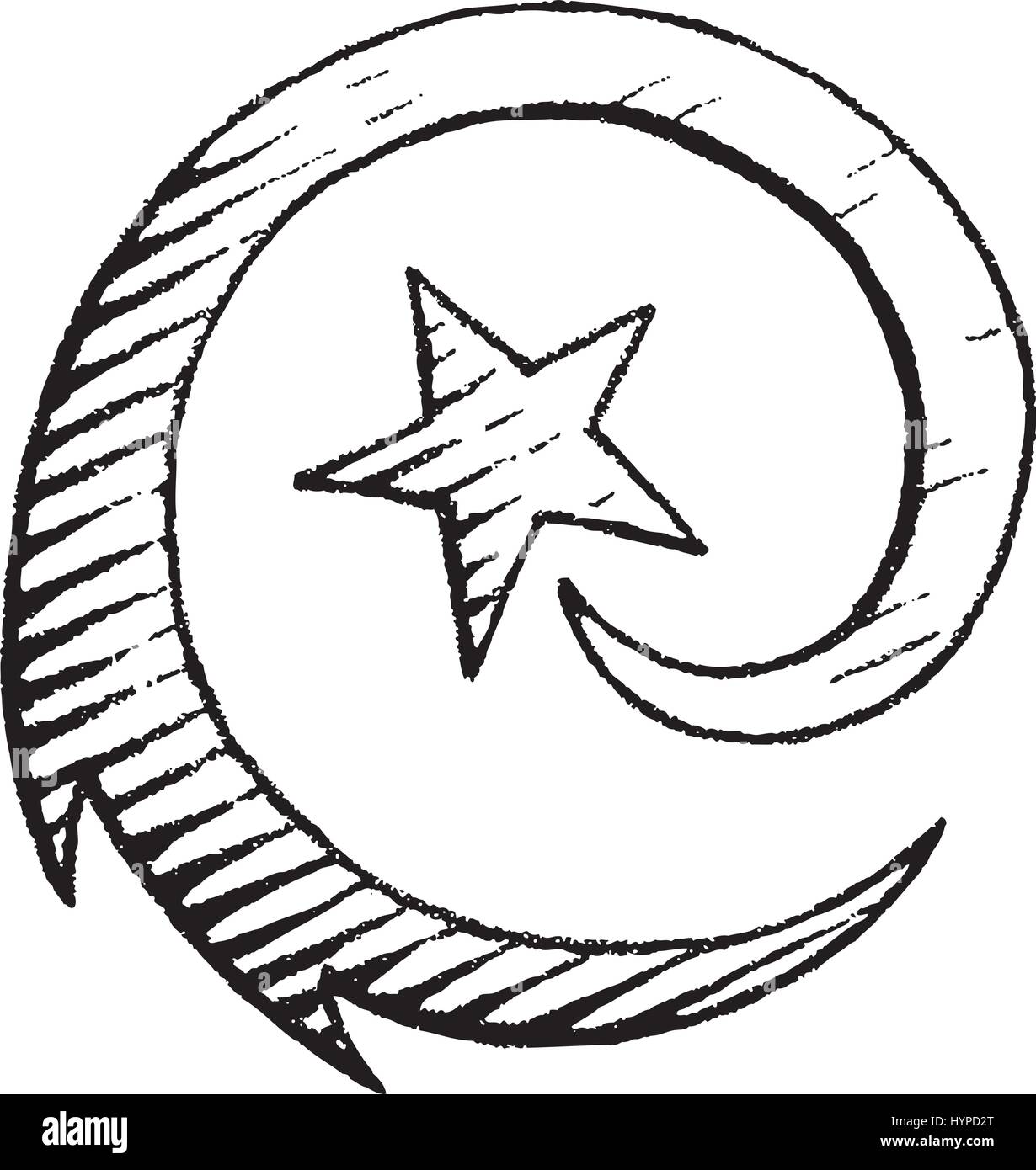 Vintage stars etching Stock Vector Images - Alamy