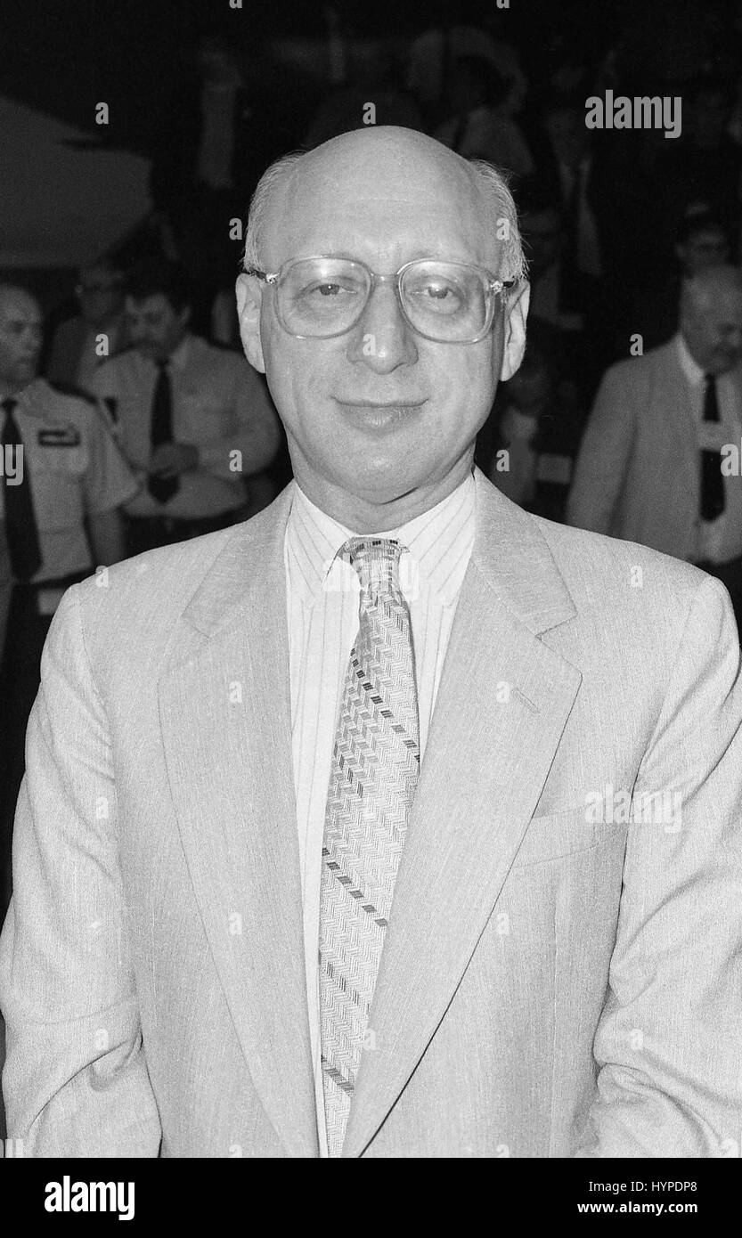 Gerald Kaufman, Labour party Member of Parliament for Gorton, attends ...