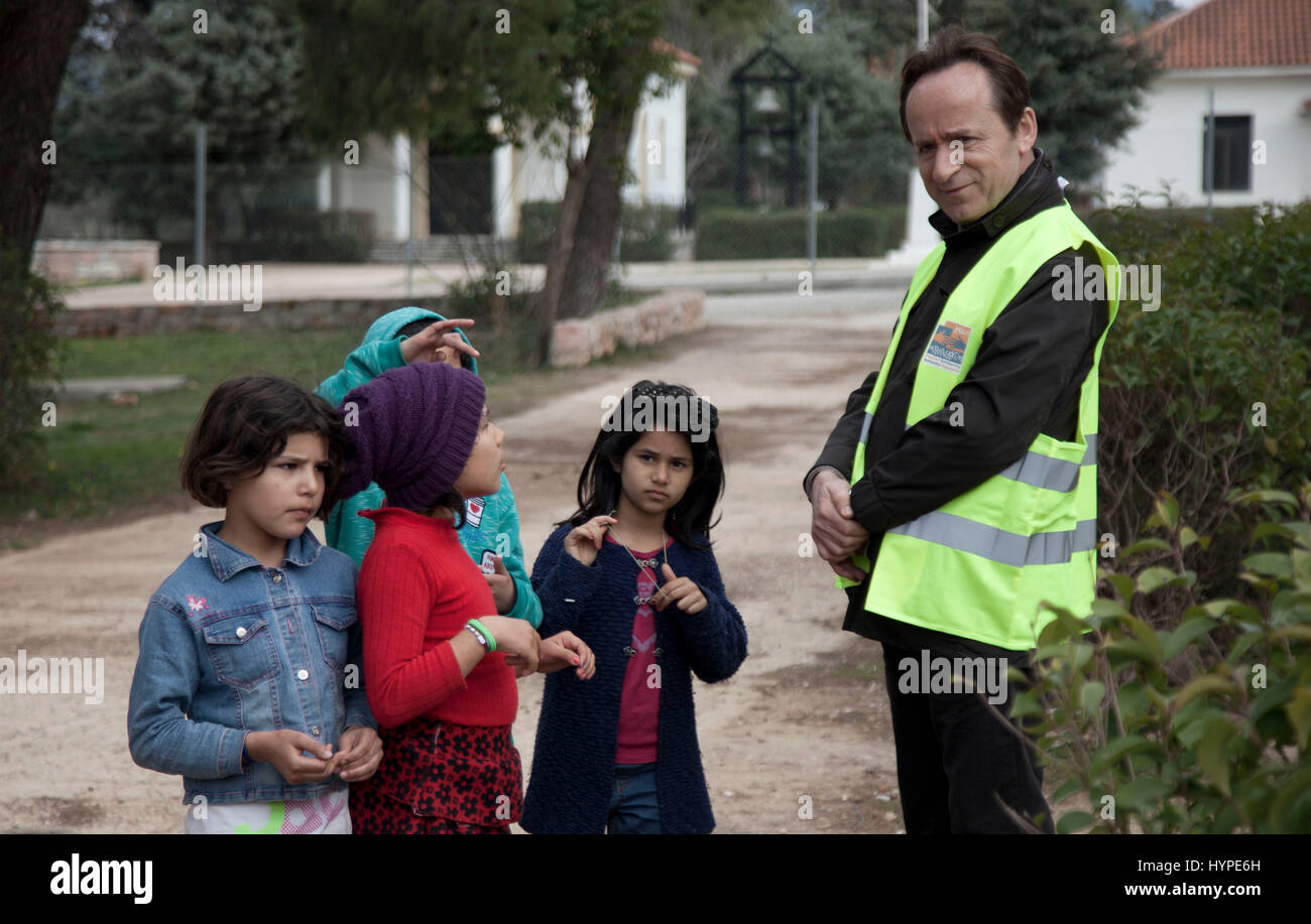 Malakasa refugiees camp in Greece. - 07/03/2017 - Greece / Malakasa ...