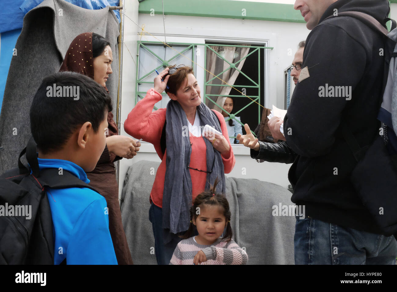 Malakasa refugiees camp in Greece. - 07/03/2017 - Greece / Malakasa ...