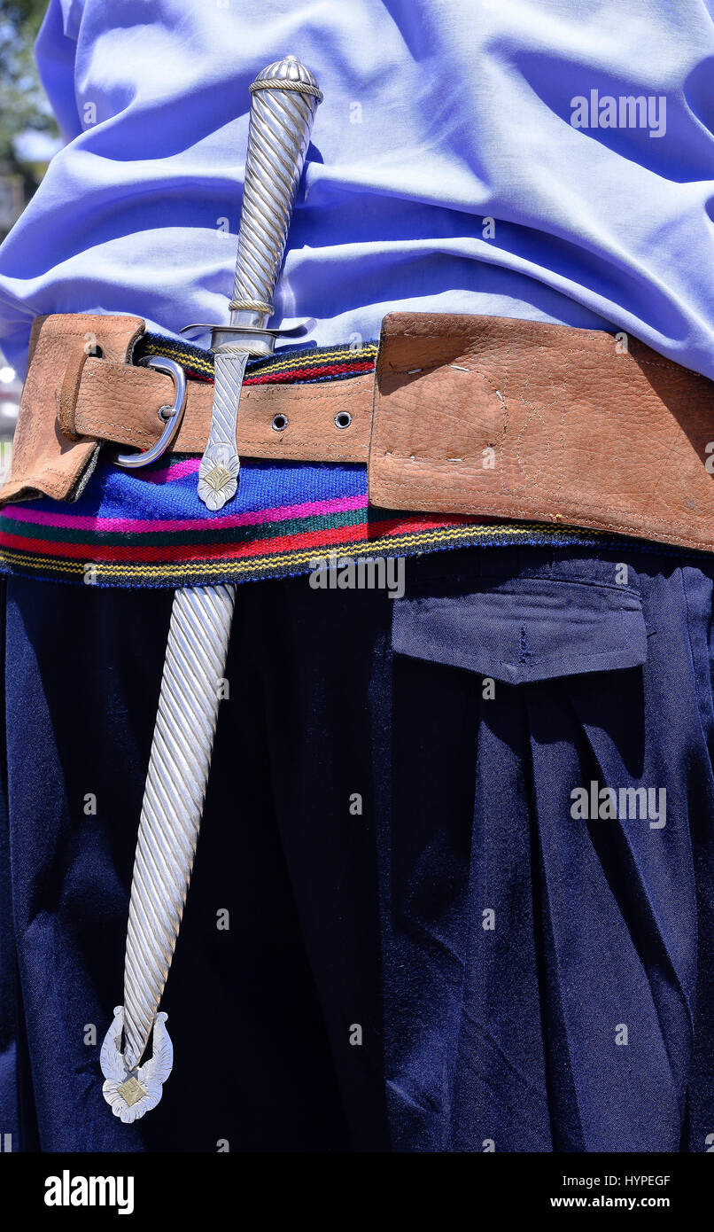 Gaucho his traditional harness hi-res stock photography and images - Alamy