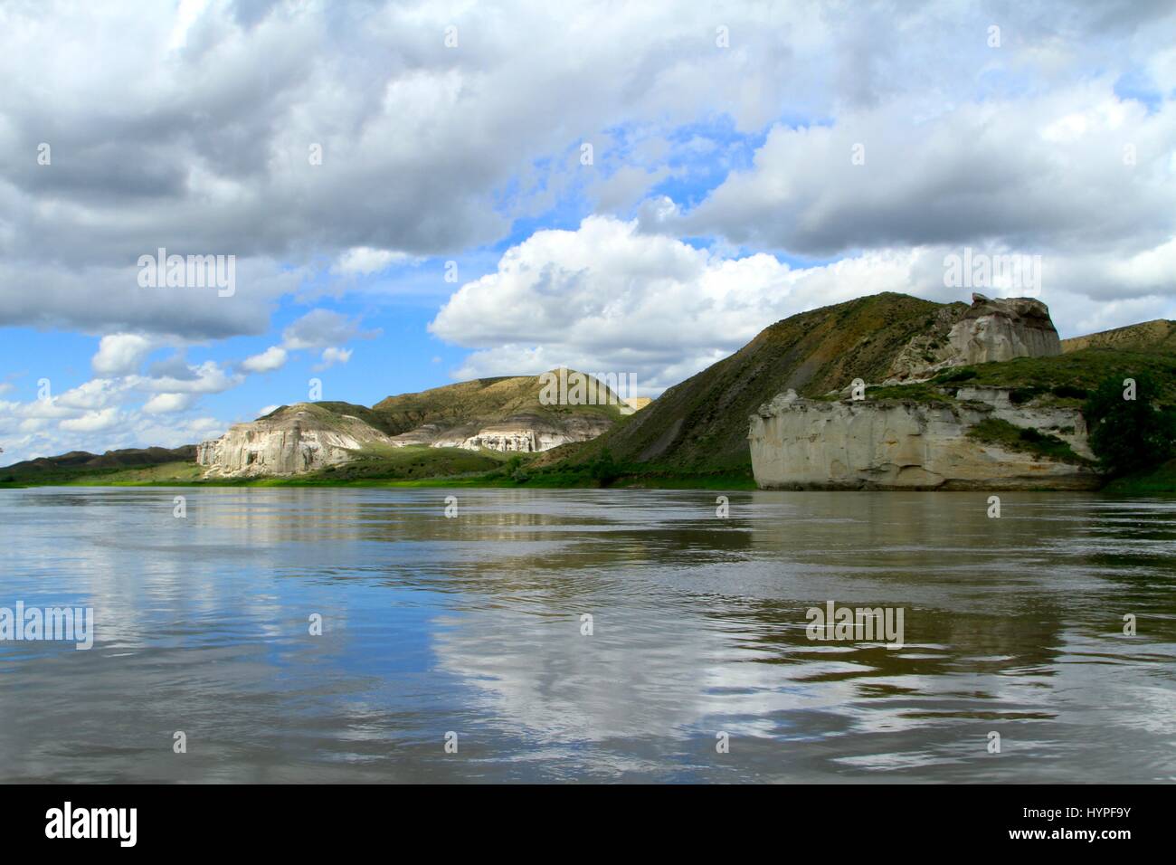 Entering the White Cliffs Region of the Missouri River Breaks National ...