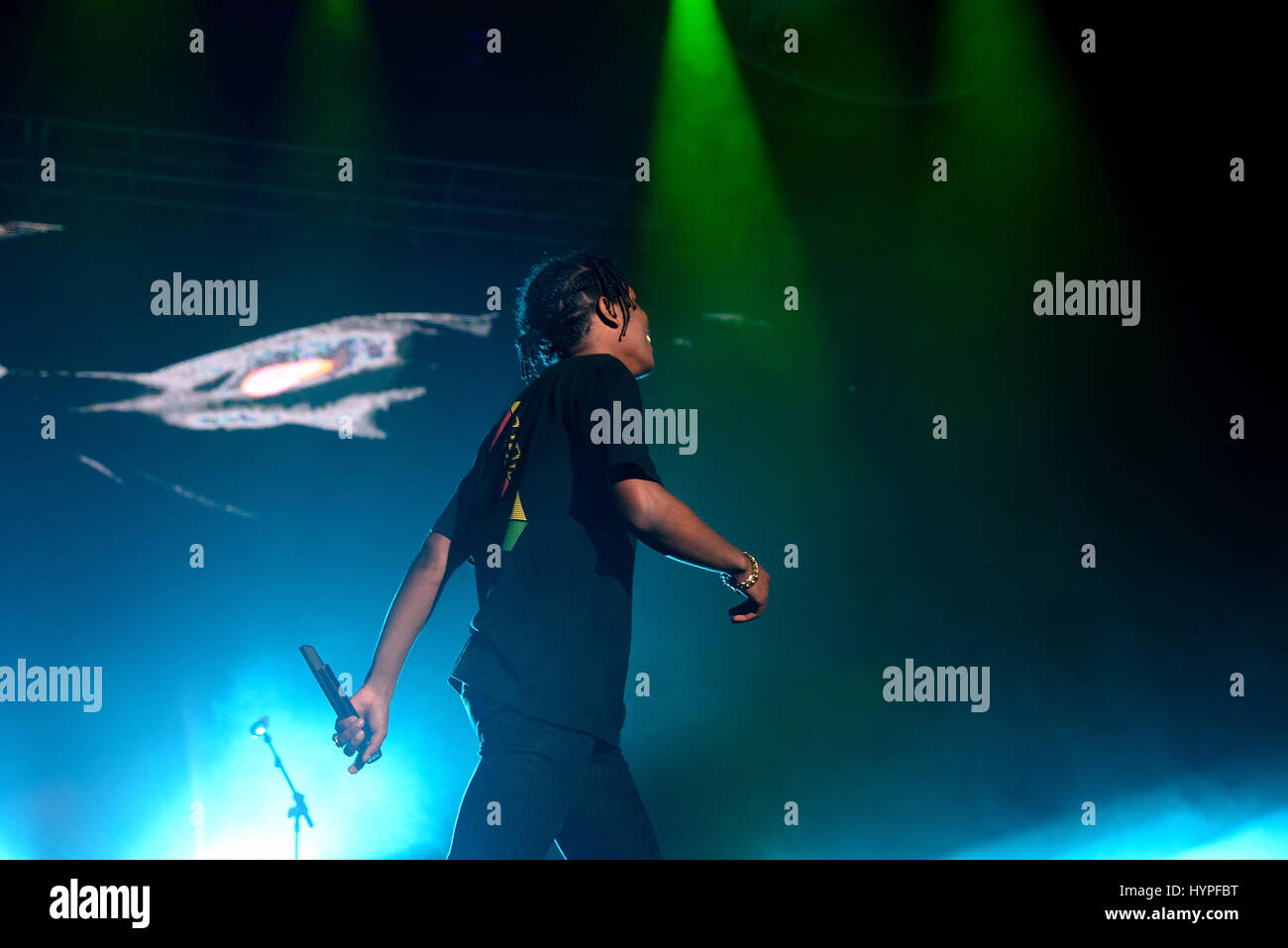 BARCELONA - JUN 19: ASAP Rocky (rapper from Harlem and member of the ...