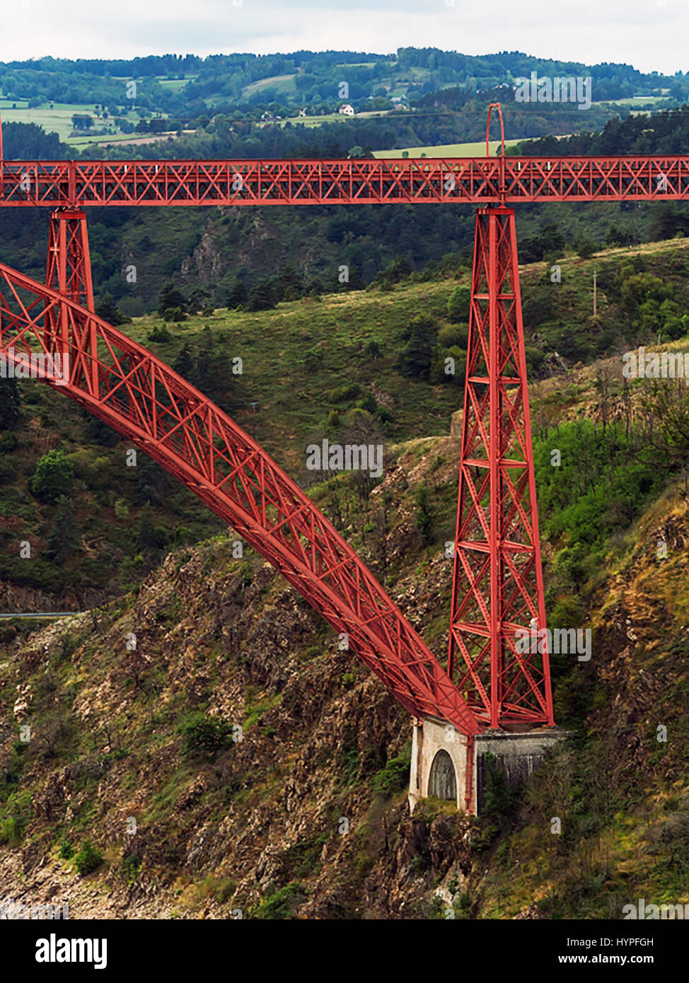 France, Centre France, Garabit viaduct Stock Photo - Alamy