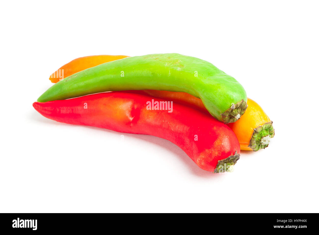 Hot pepper isolated on white background Stock Photo - Alamy