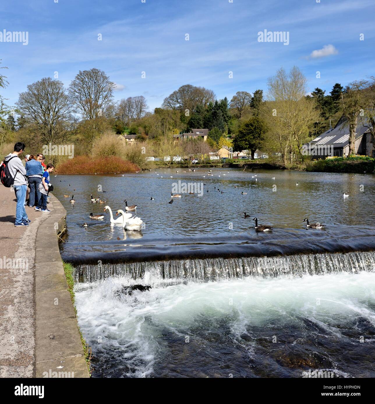 Derbyshire visitors hi-res stock photography and images - Alamy
