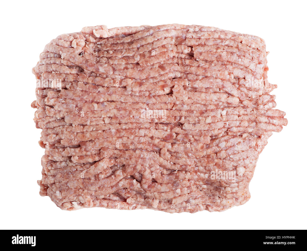 Forcemeat isolated on white background Stock Photo - Alamy