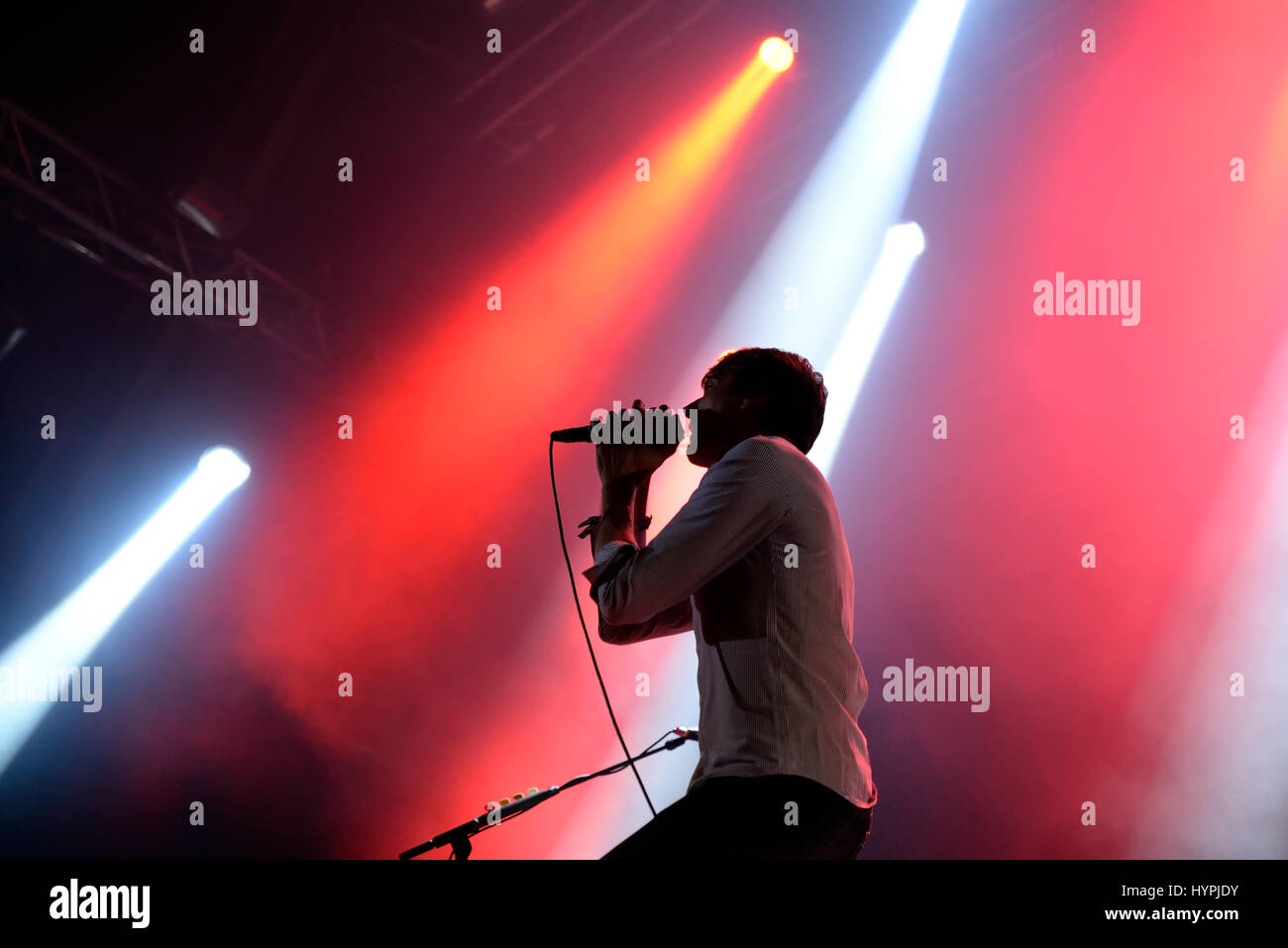 BARCELONA - JUN 1: Suede (band) perform in concert at Primavera Sound ...