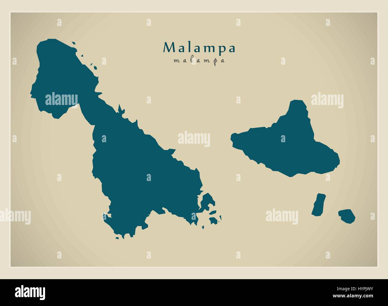 Modern Map - Malampa VU Stock Vector Image & Art - Alamy