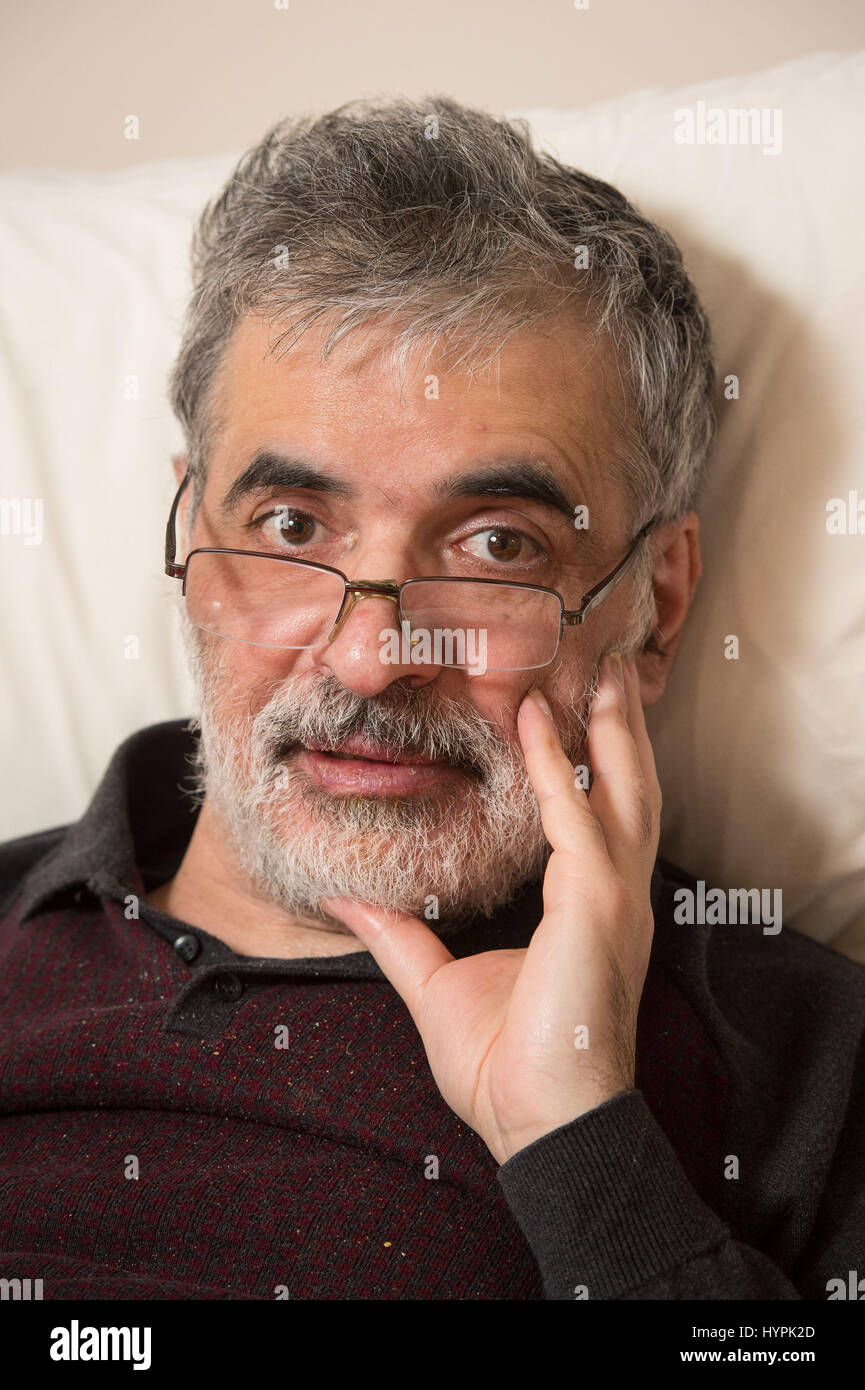 Omid, whose surname has not been released, during an interview with the ...