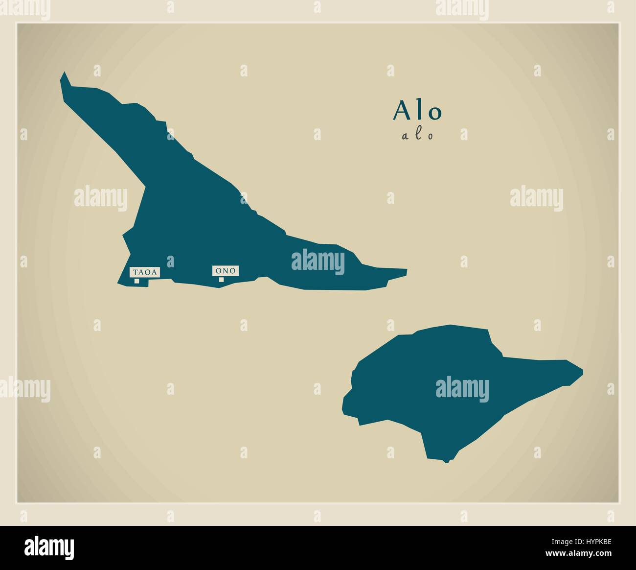 Modern Map - Alo WF Stock Vector Image & Art - Alamy