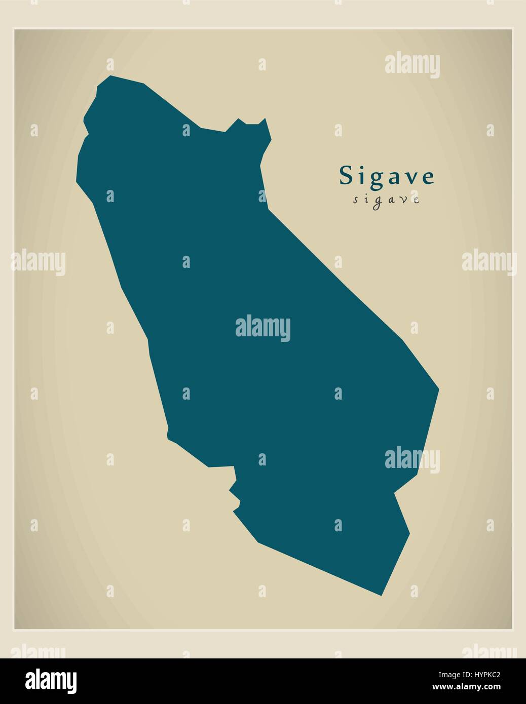 Modern Map - Sigave WF Stock Vector Image & Art - Alamy
