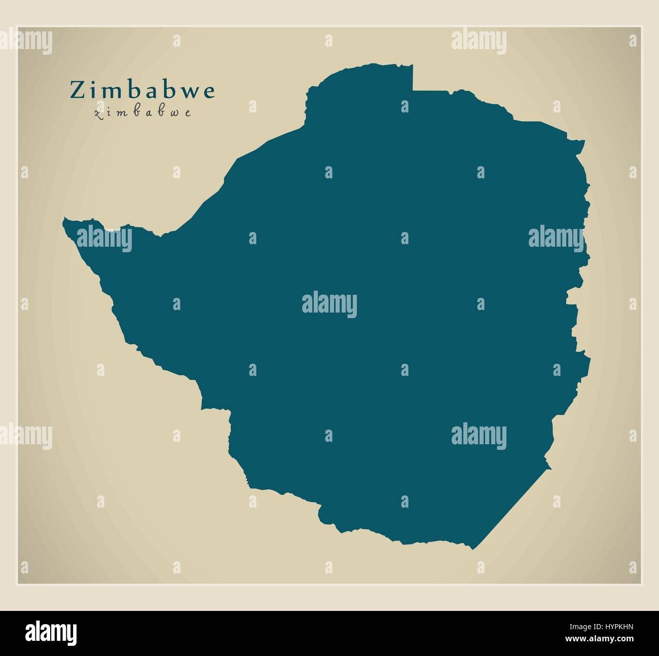 Harare map hi-res stock photography and images - Alamy