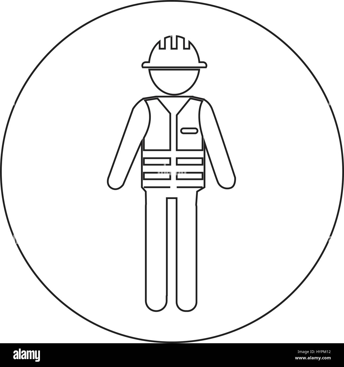 Worker People Icon Stock Vector Image & Art - Alamy