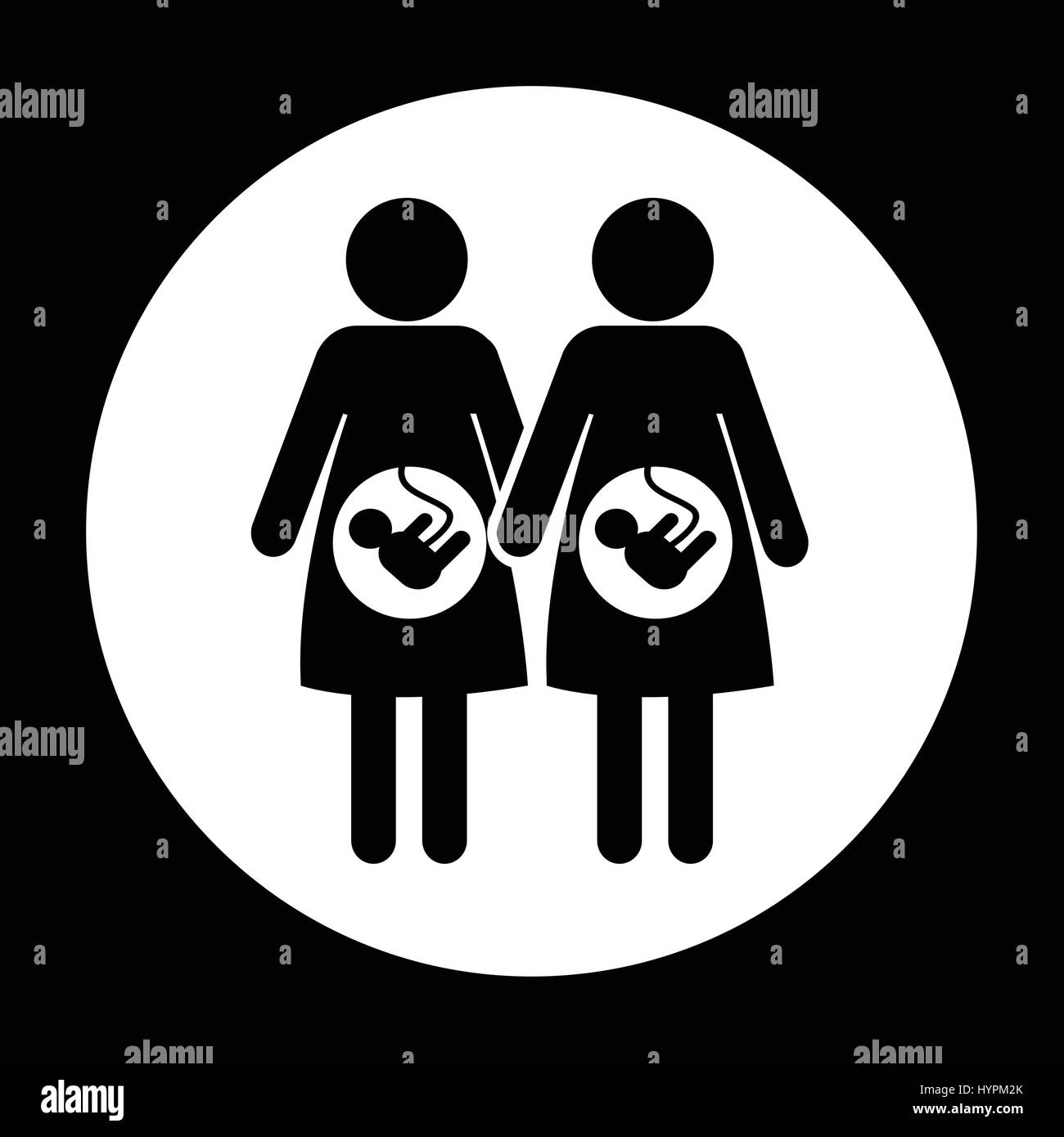 Pregnant woman icon Stock Vector Image & Art - Alamy