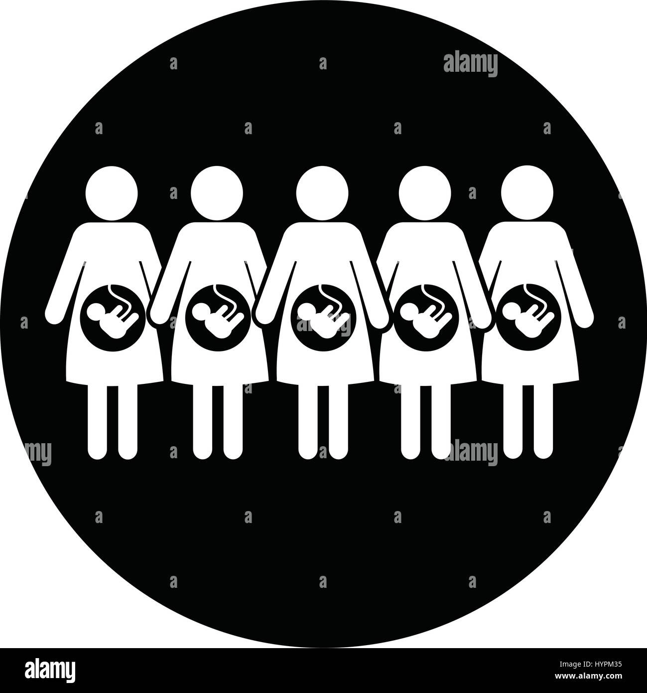 Pregnant woman icon Stock Vector Image & Art - Alamy