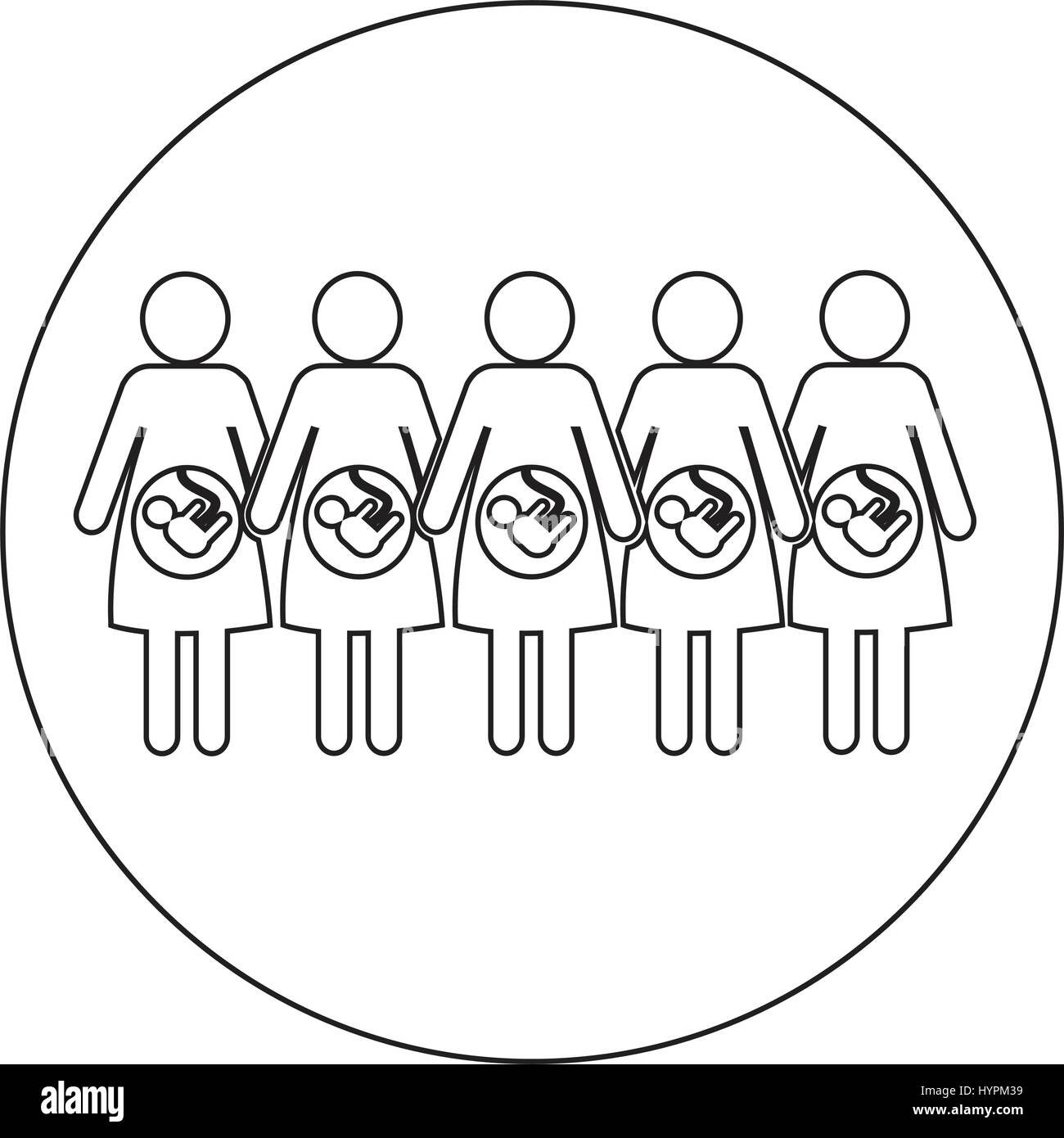 Pregnant woman icon Stock Vector Image & Art - Alamy