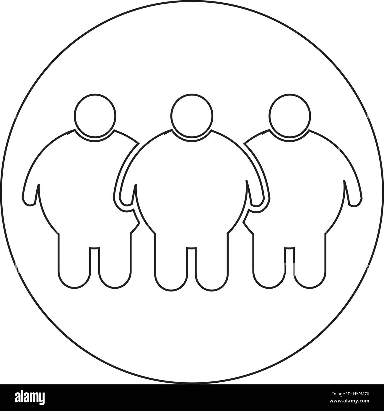 Paunchy man Stock Vector Images - Alamy