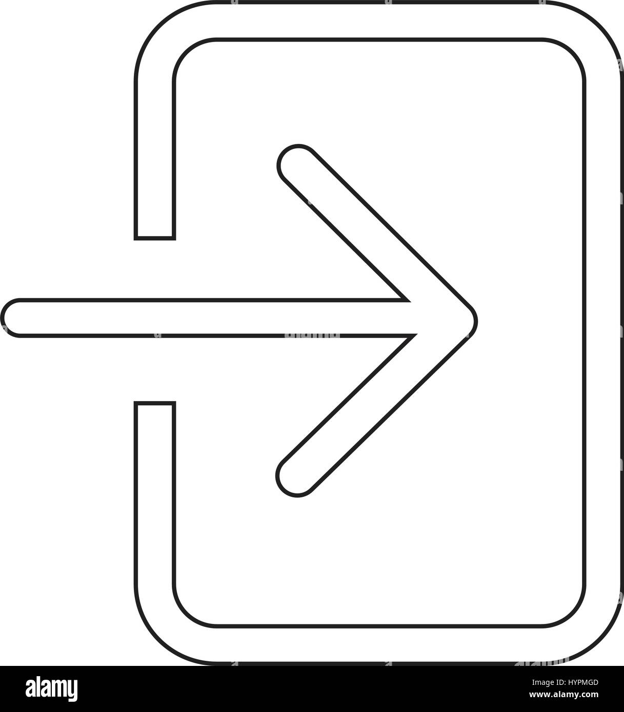 Login sign icon Stock Vector Image & Art - Alamy