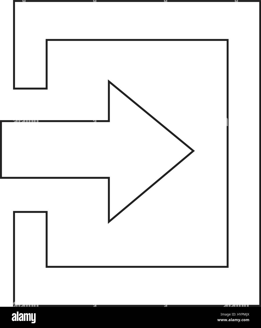 Login sign icon Stock Vector Image & Art - Alamy