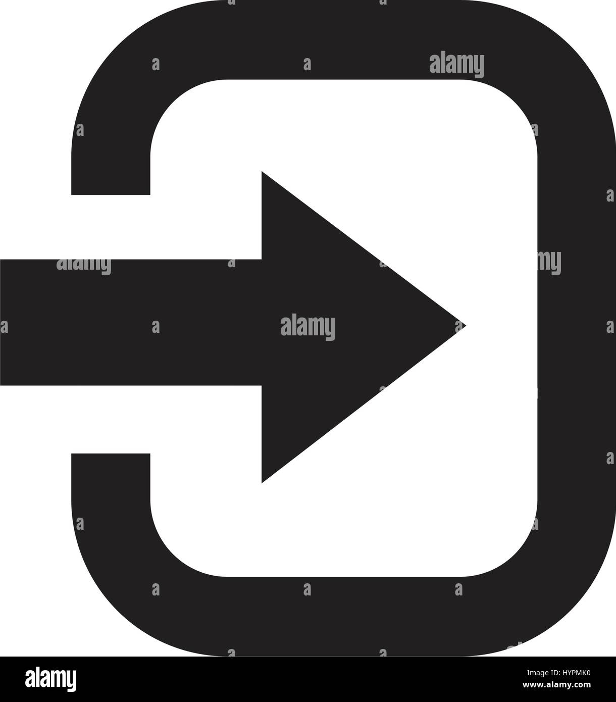 Login sign icon Stock Vector Image & Art - Alamy