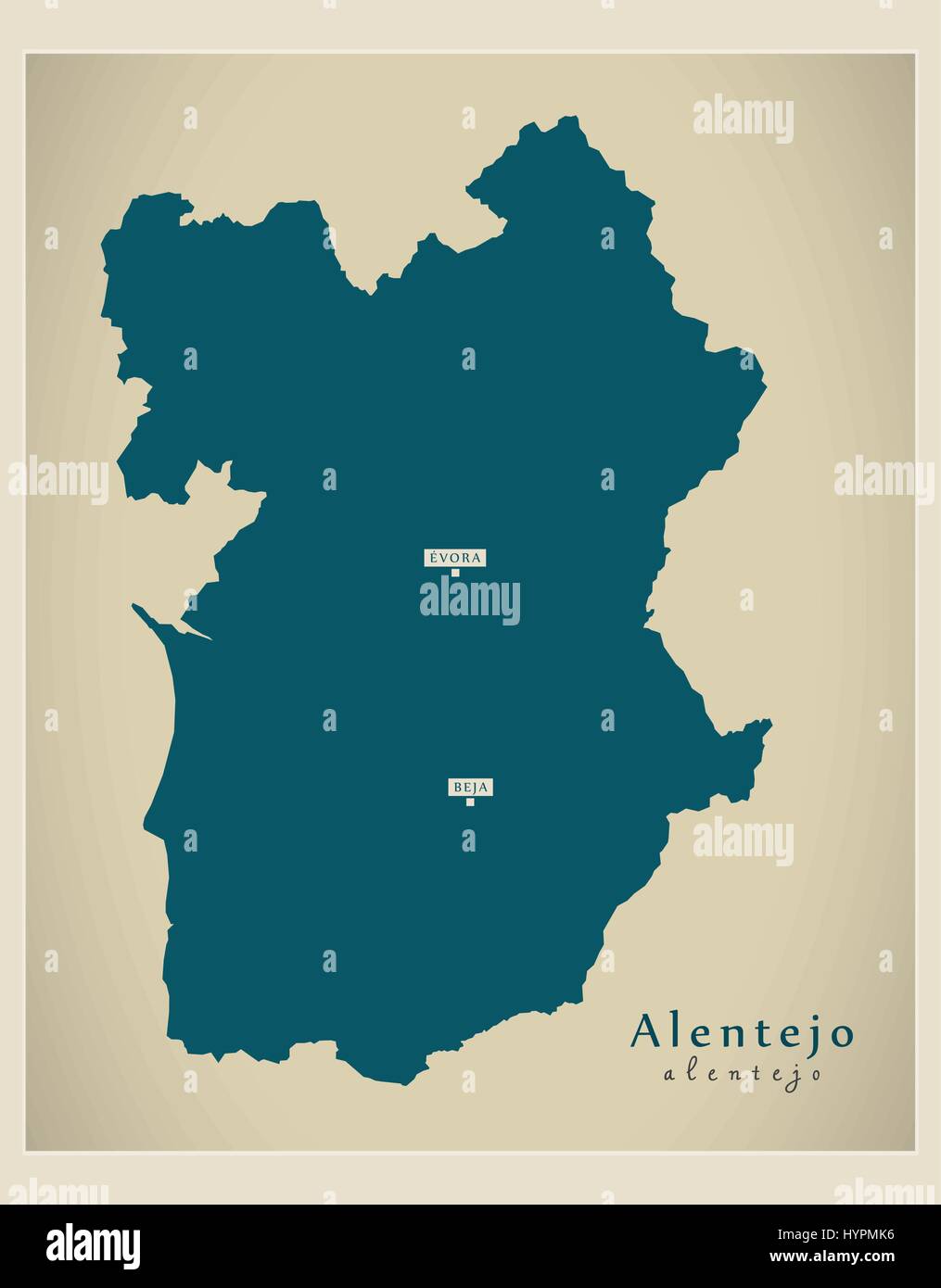 Region Of Alentejo Stock Vector Images - Alamy