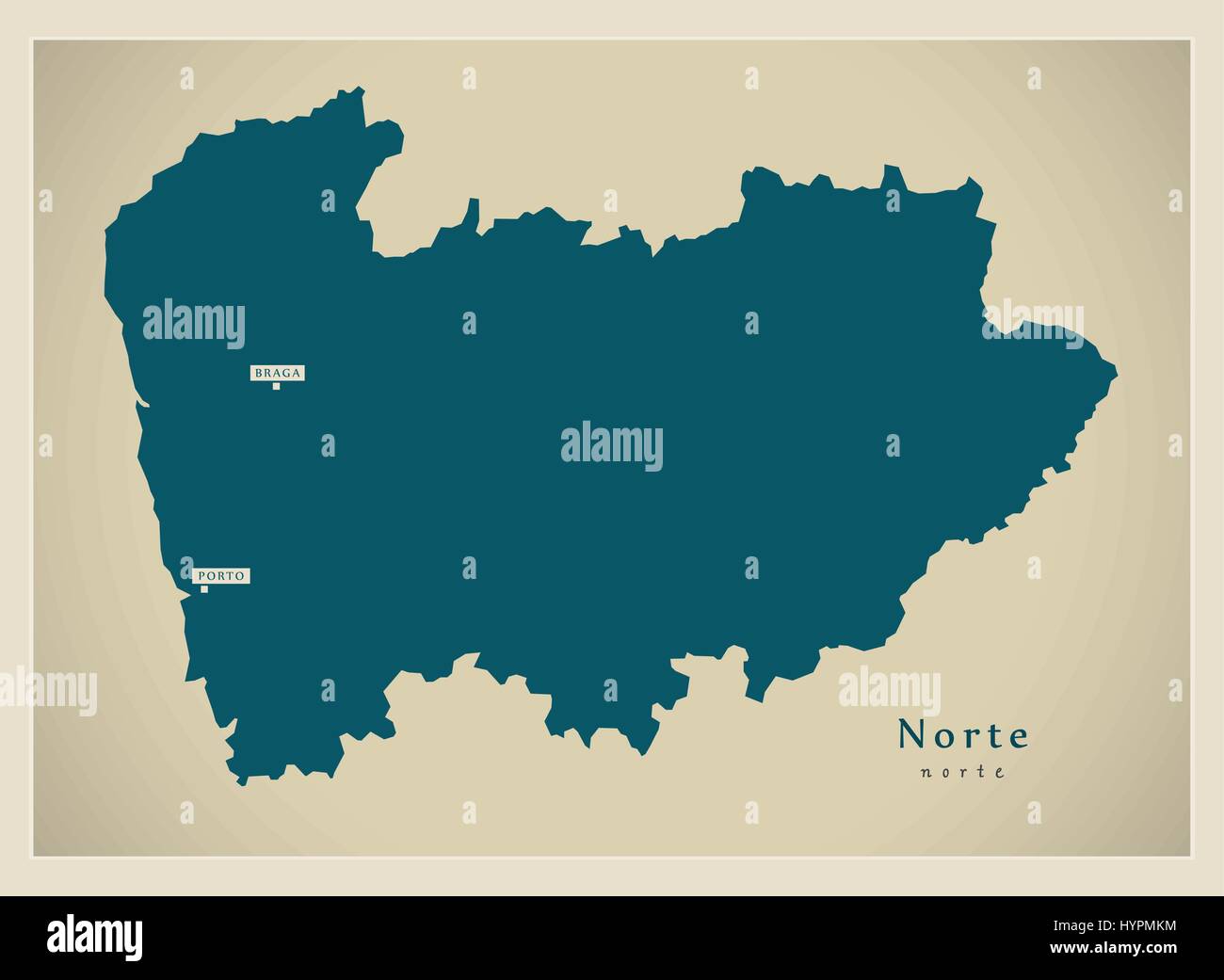 Map portugal administrative divisions Stock Vector Images - Alamy