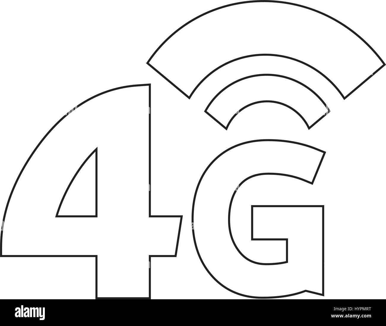 4G Wireless Wifi icon Stock Vector Image & Art - Alamy
