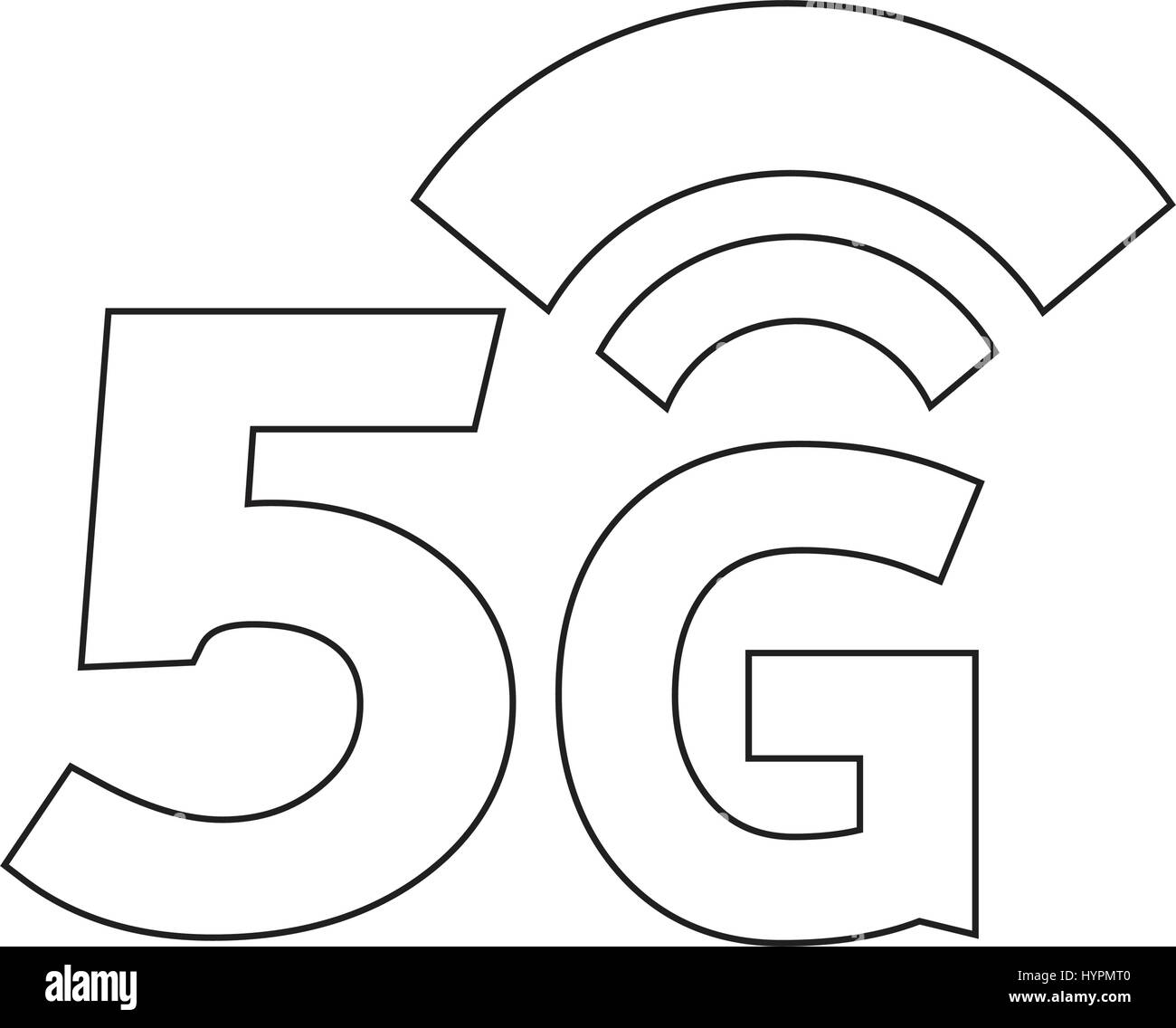 5G Wireless Wifi icon Stock Vector Image & Art - Alamy