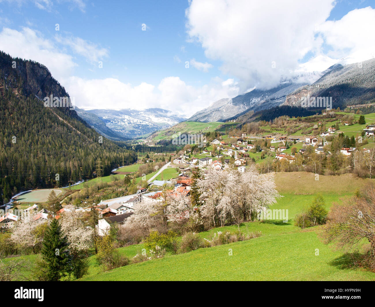 Albula bernina express railway hi-res stock photography and images - Alamy