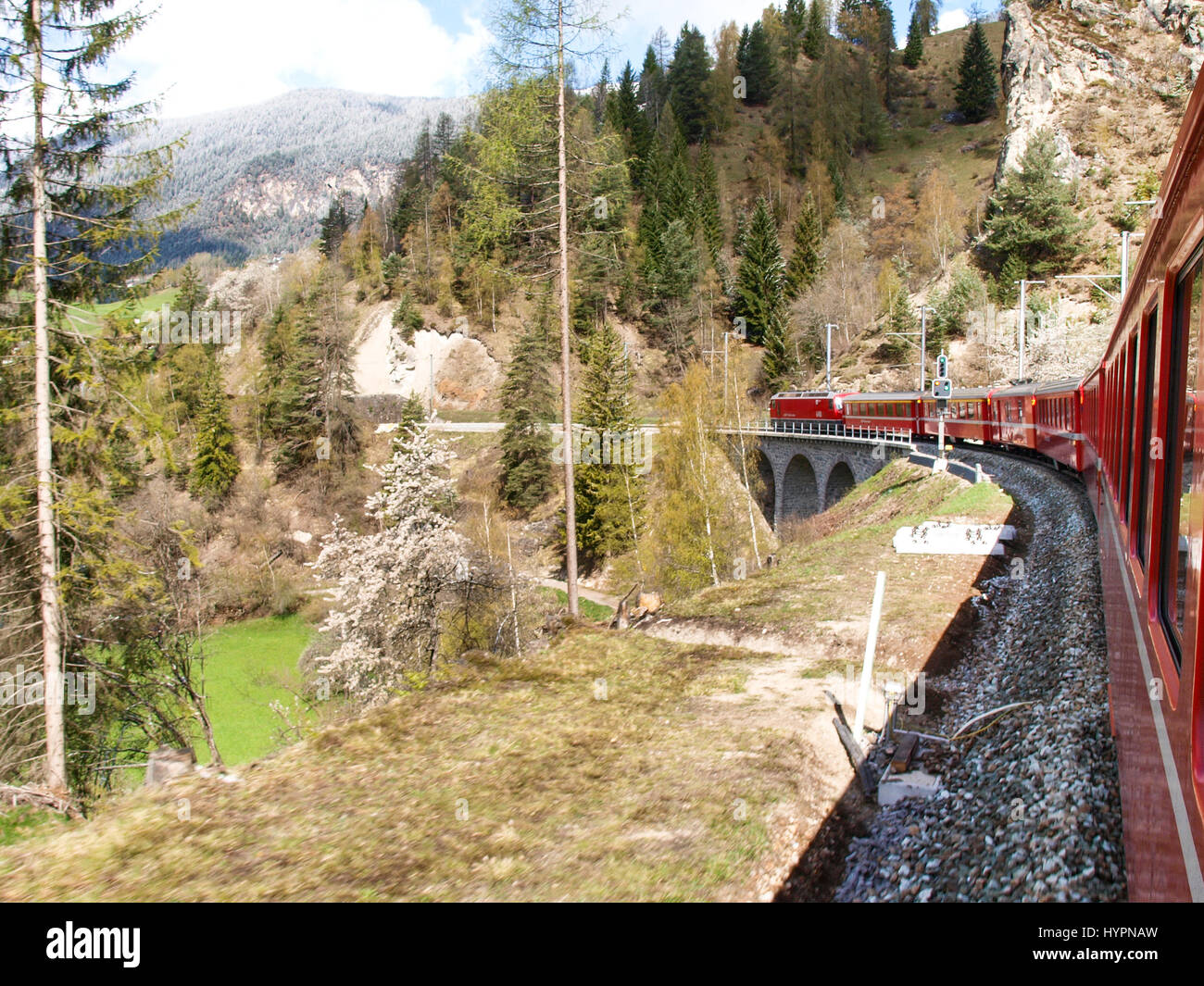 Albula railway unesco hi-res stock photography and images - Alamy