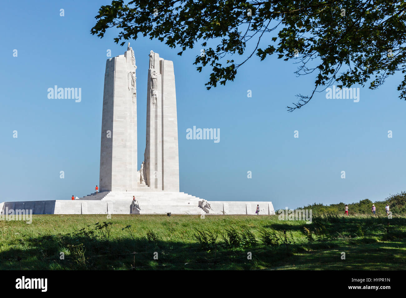 Canadian National Vimy Memorial, Vimy, France Stock Photo - Alamy