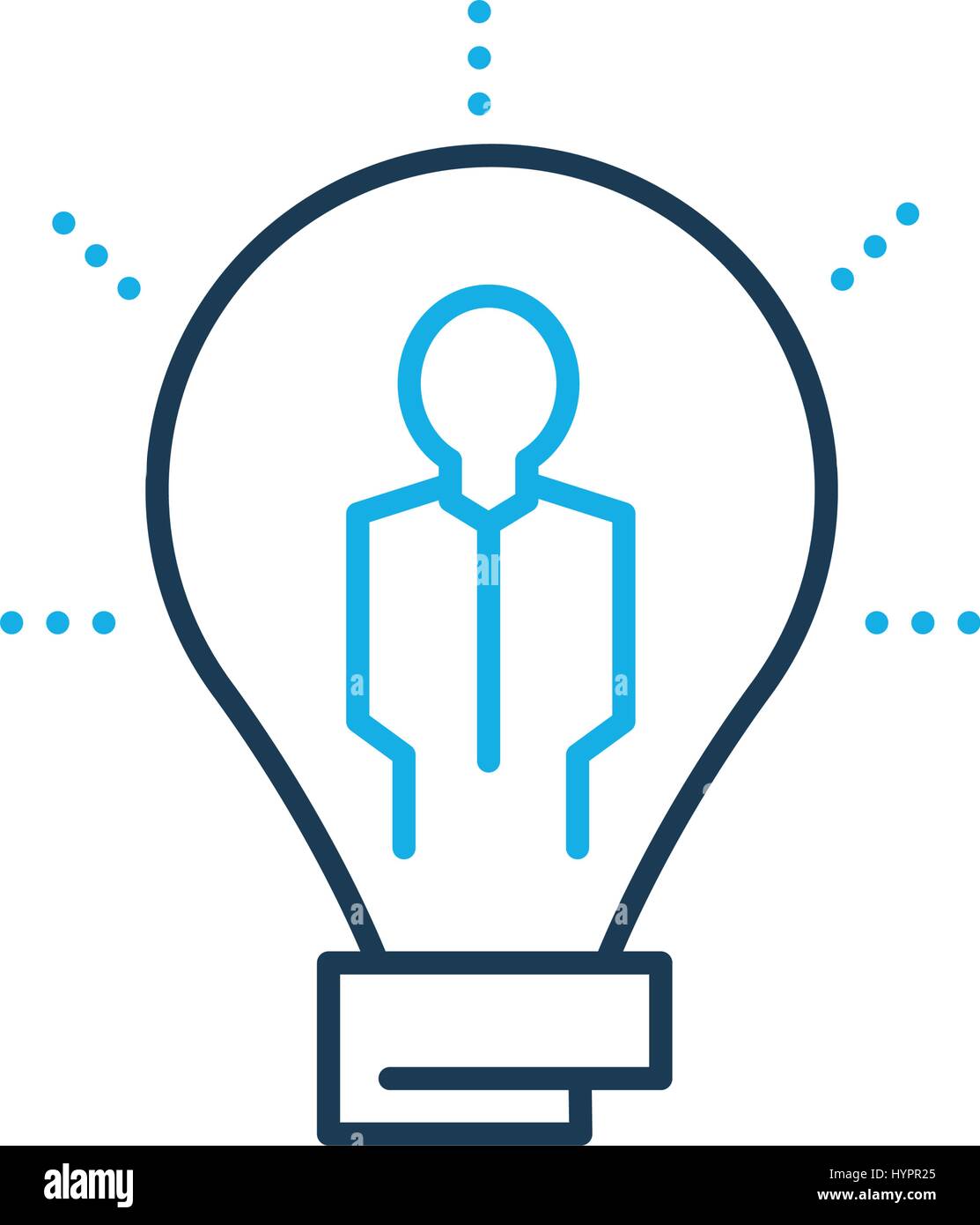 lighting BUSINESS blue line icon Stock Vector Image & Art - Alamy