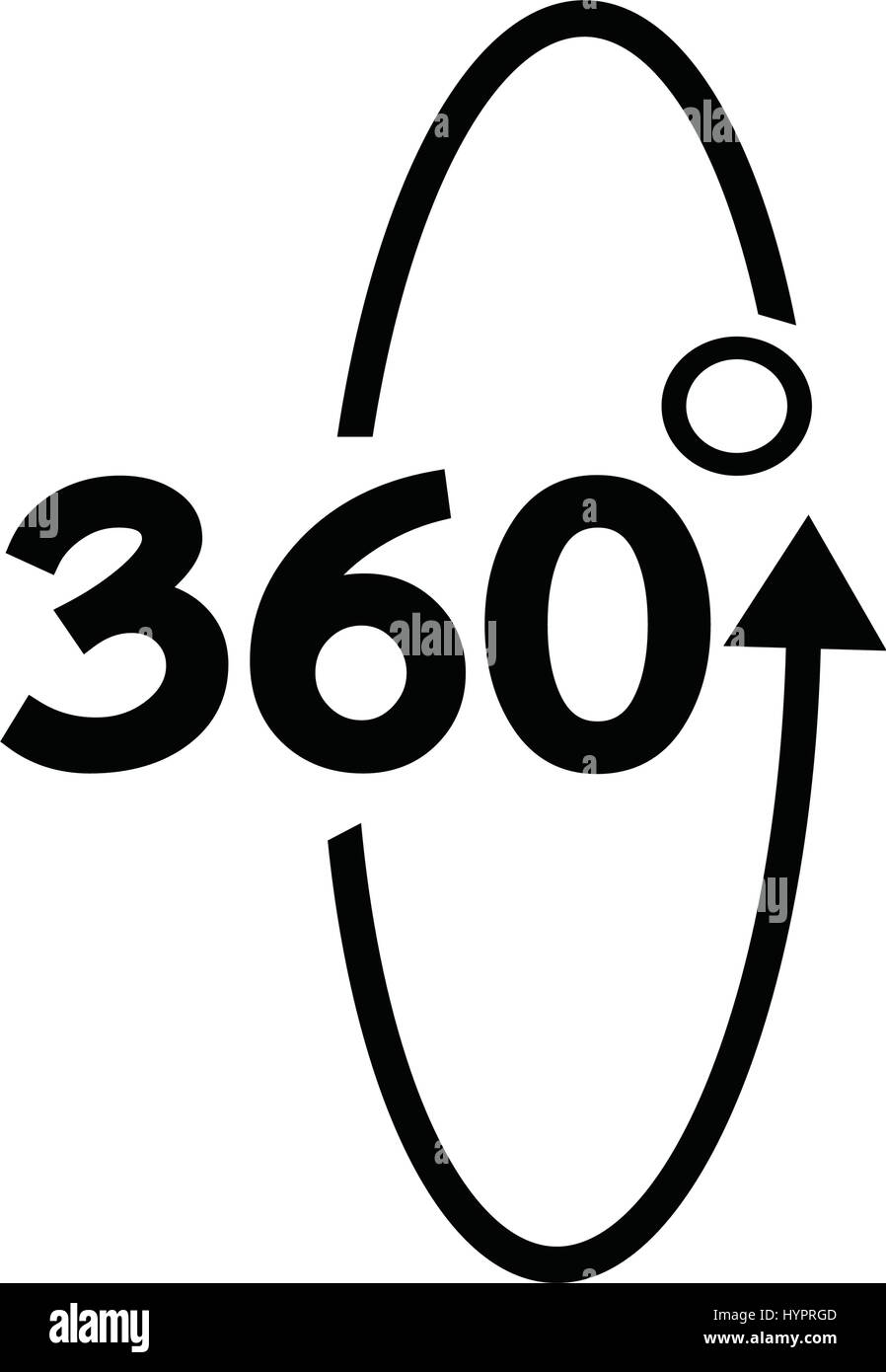 360 degrees math Black and White Stock Photos & Images - Alamy