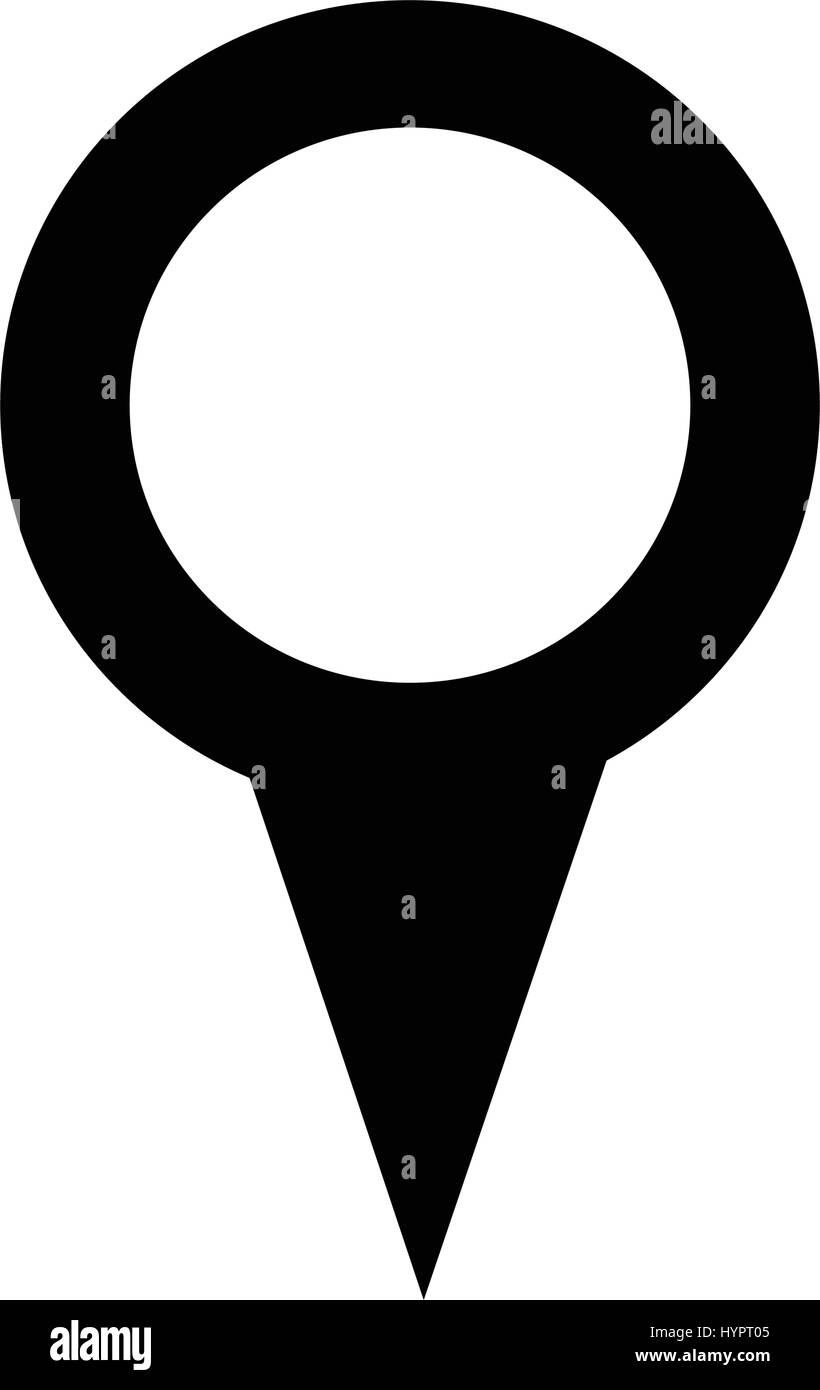 map pointer gps icon Stock Vector Image & Art - Alamy