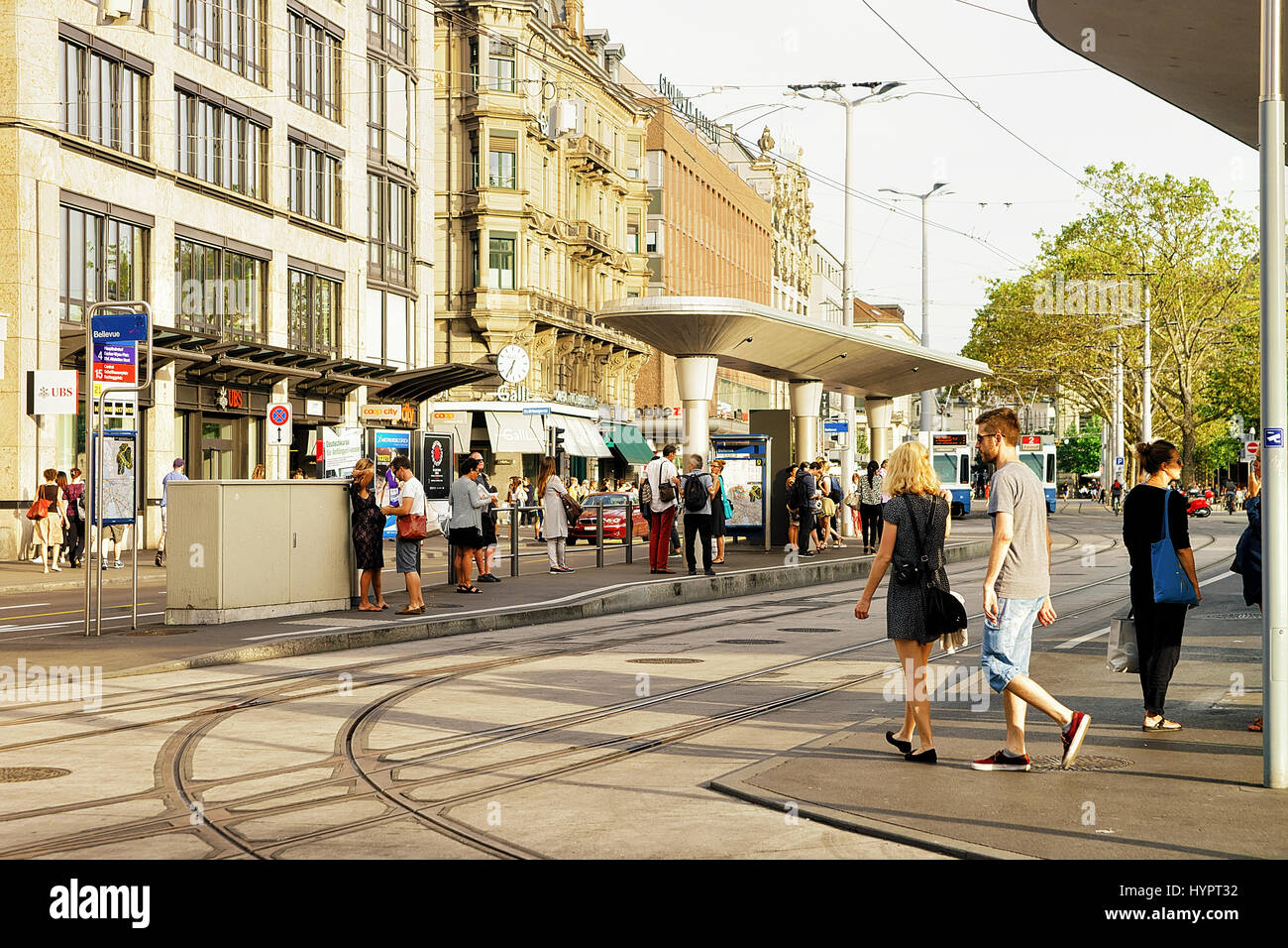 Swiss bus rail hi-res stock photography and images - Alamy