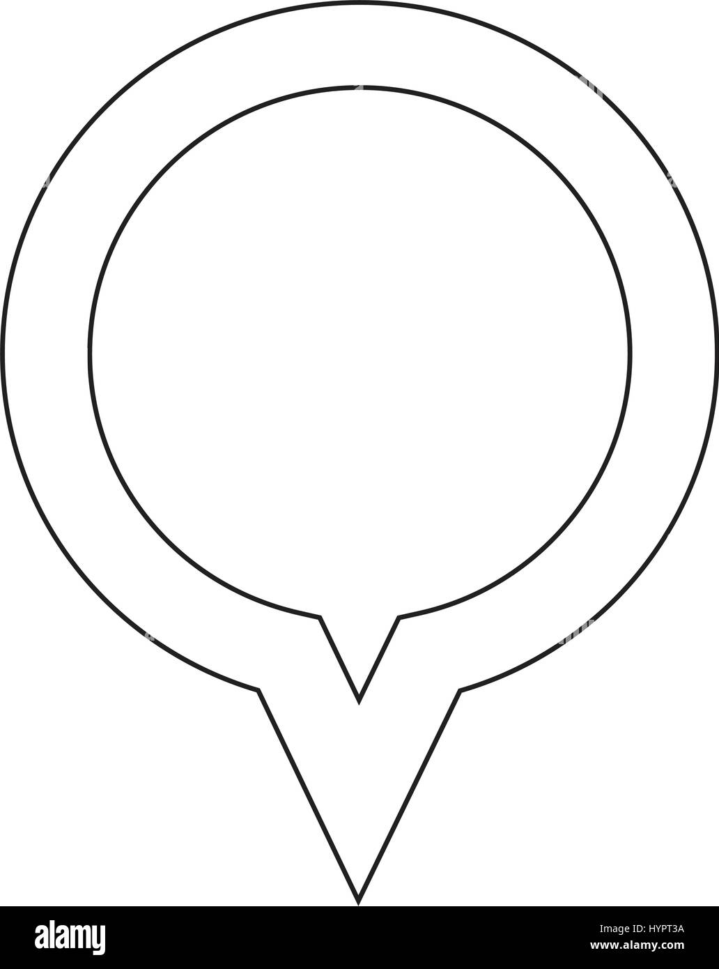 map pointer gps icon Stock Vector Image & Art - Alamy