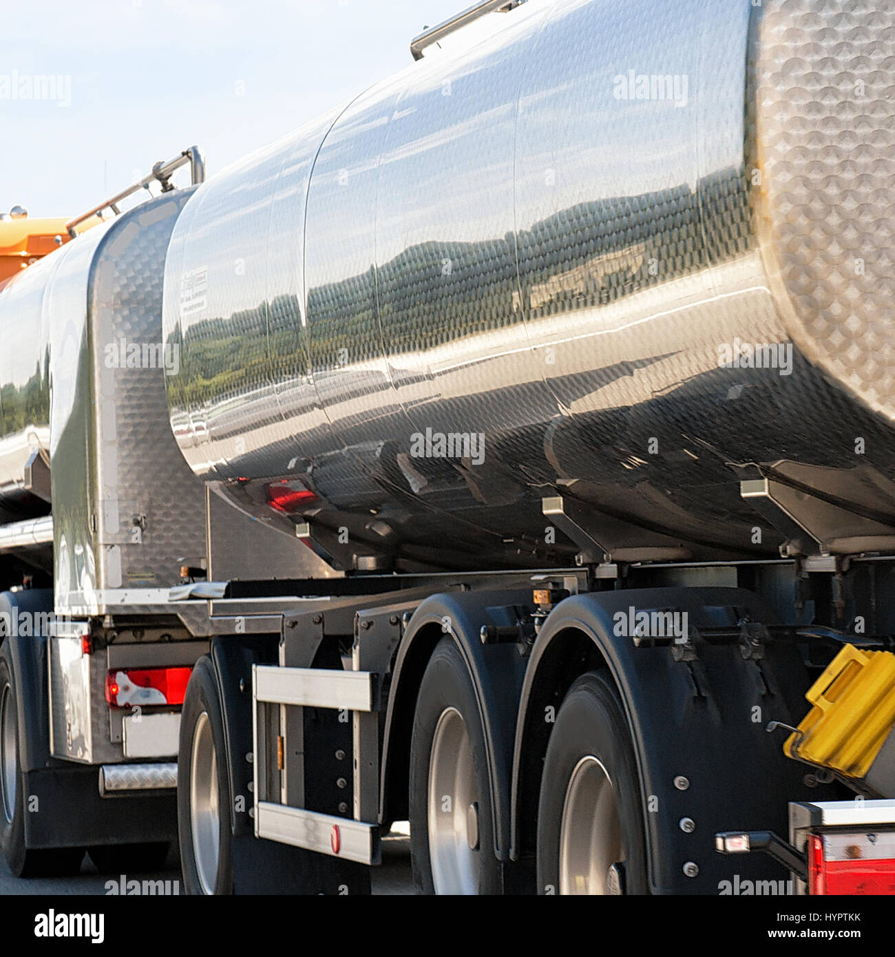 Tanker storage vessel on the road of Switzerland Stock Photo - Alamy