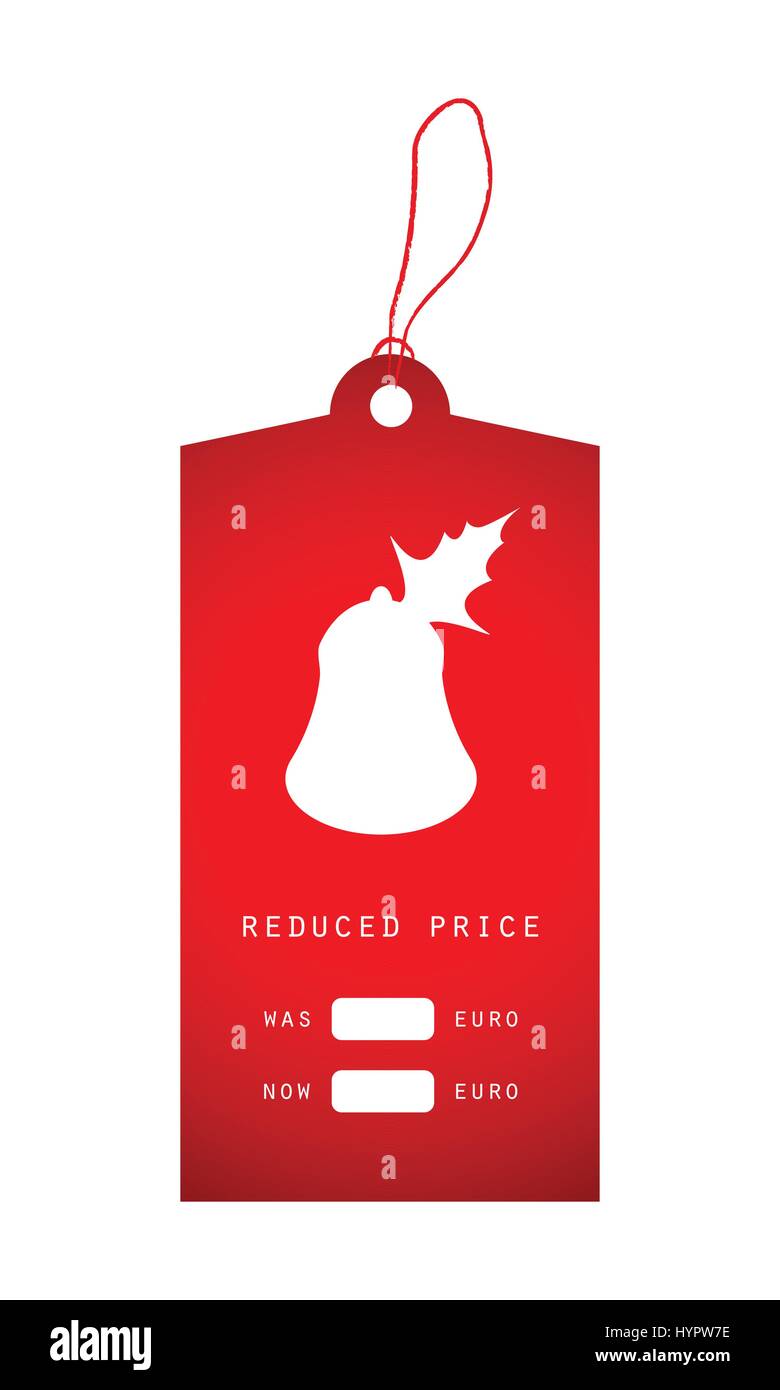 Santa with price tag Cut Out Stock Images & Pictures - Alamy