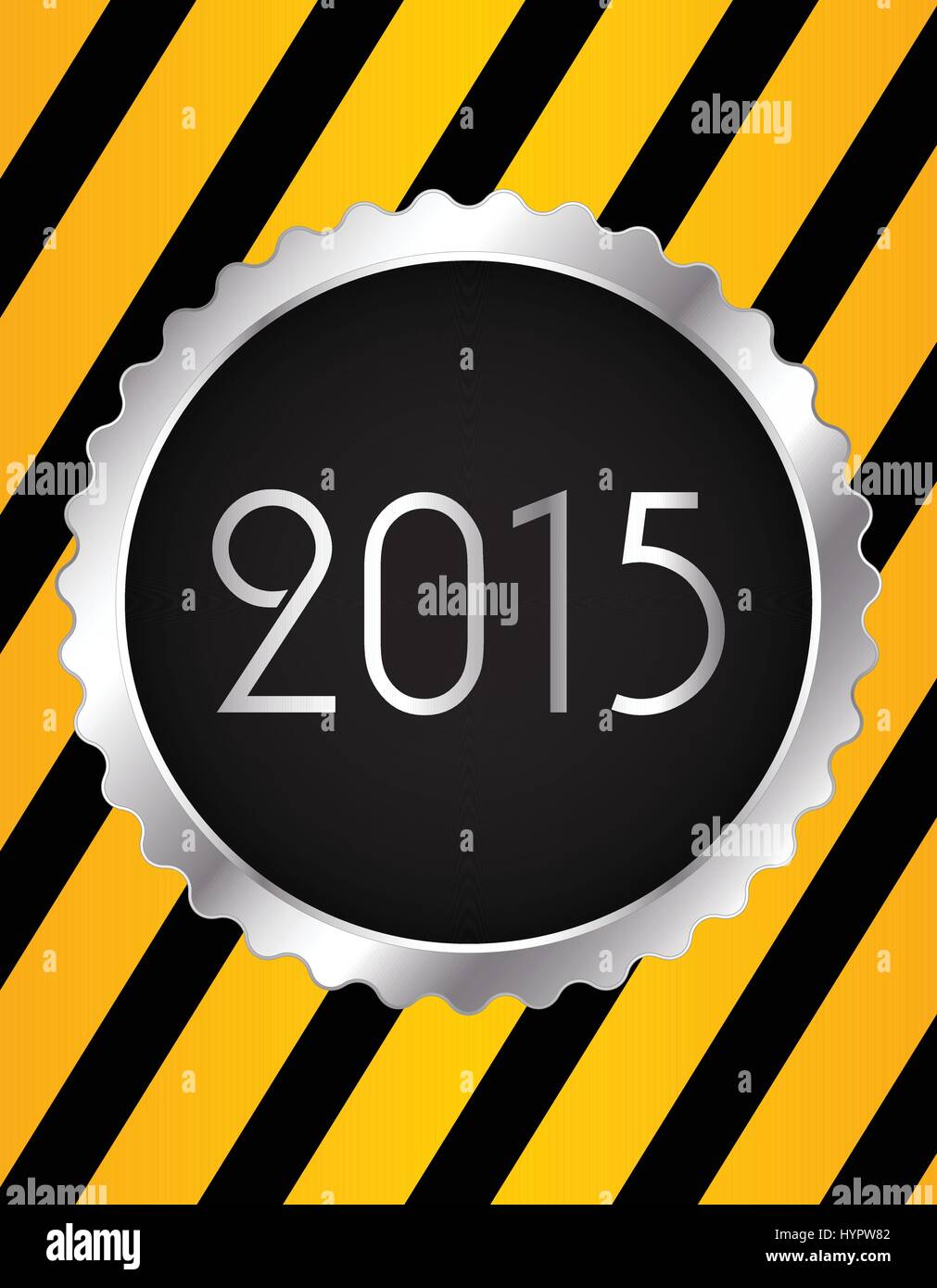 Year 2015 Stock Vector Images - Alamy